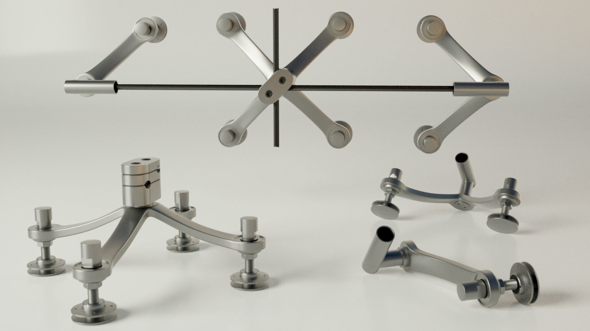 Glazing Spider - kIt 3D model | CGTrader