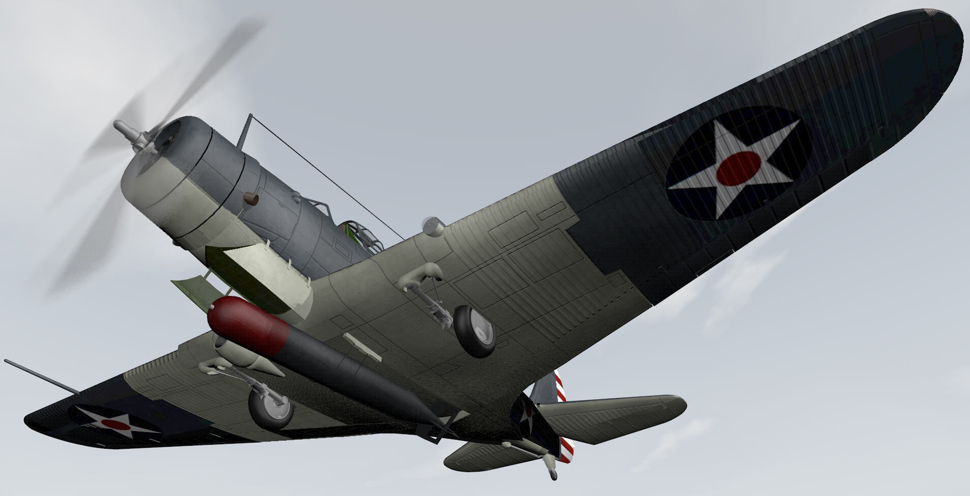 Douglas TBD-1 Devastator 3D model | CGTrader