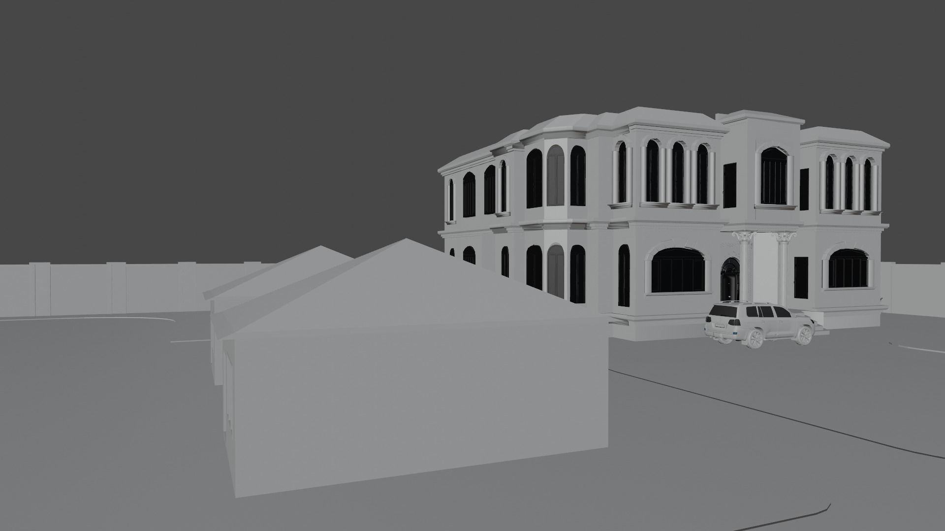 Arabian Villa and Majliss 3D model | CGTrader