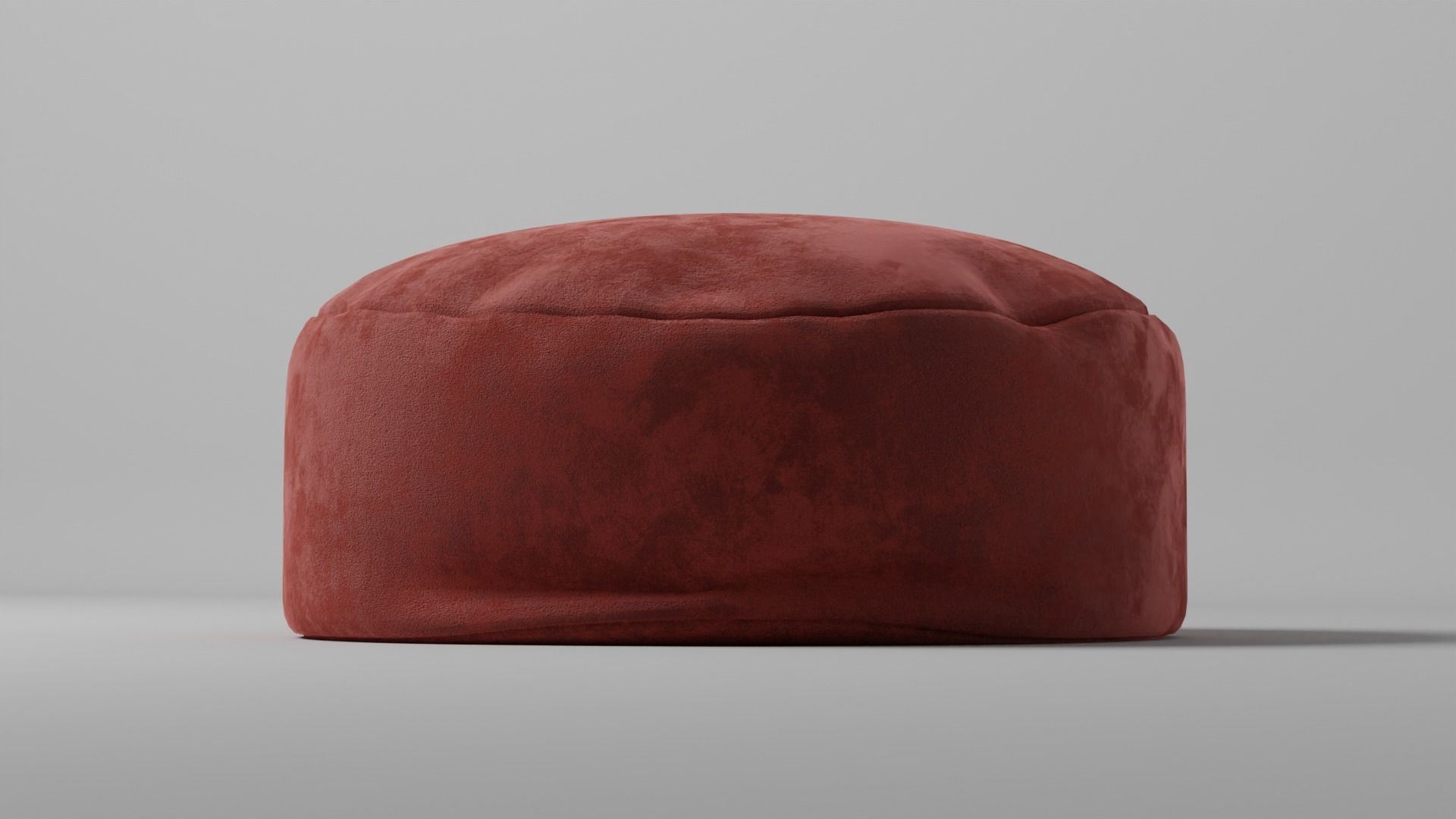 Red Velvet Chair free 3D model | CGTrader