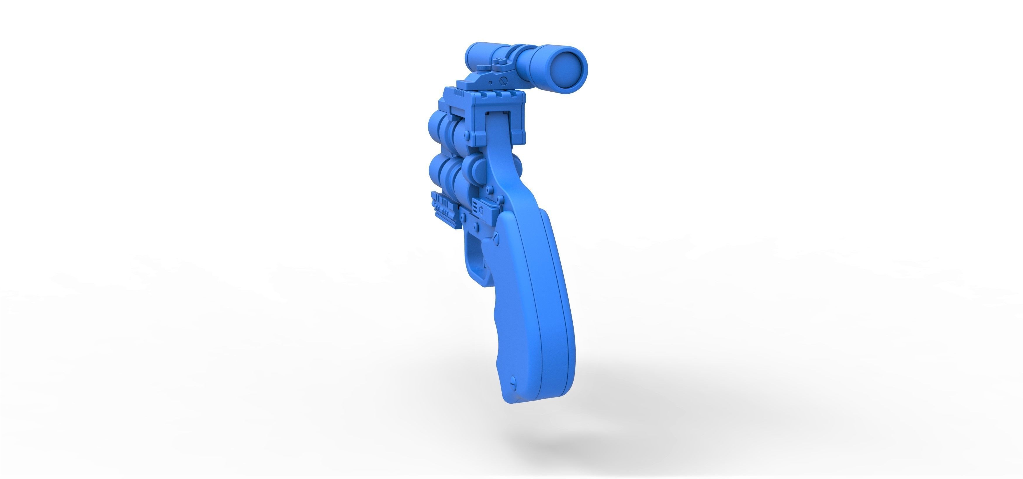 Snubble special Blaster pistol from Solo A Star Wars Story 3D model ...