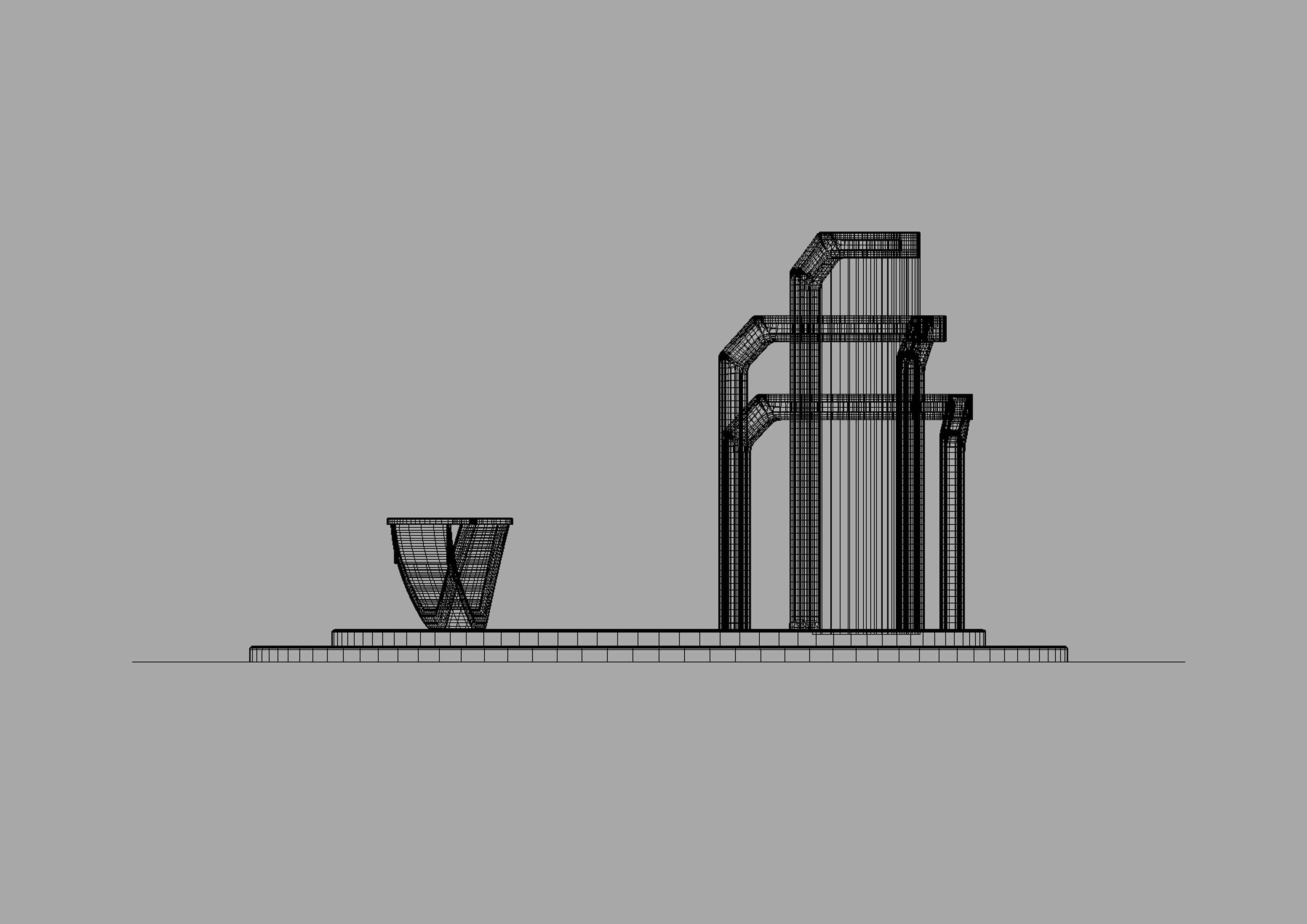 STAND BASE 3D model | CGTrader