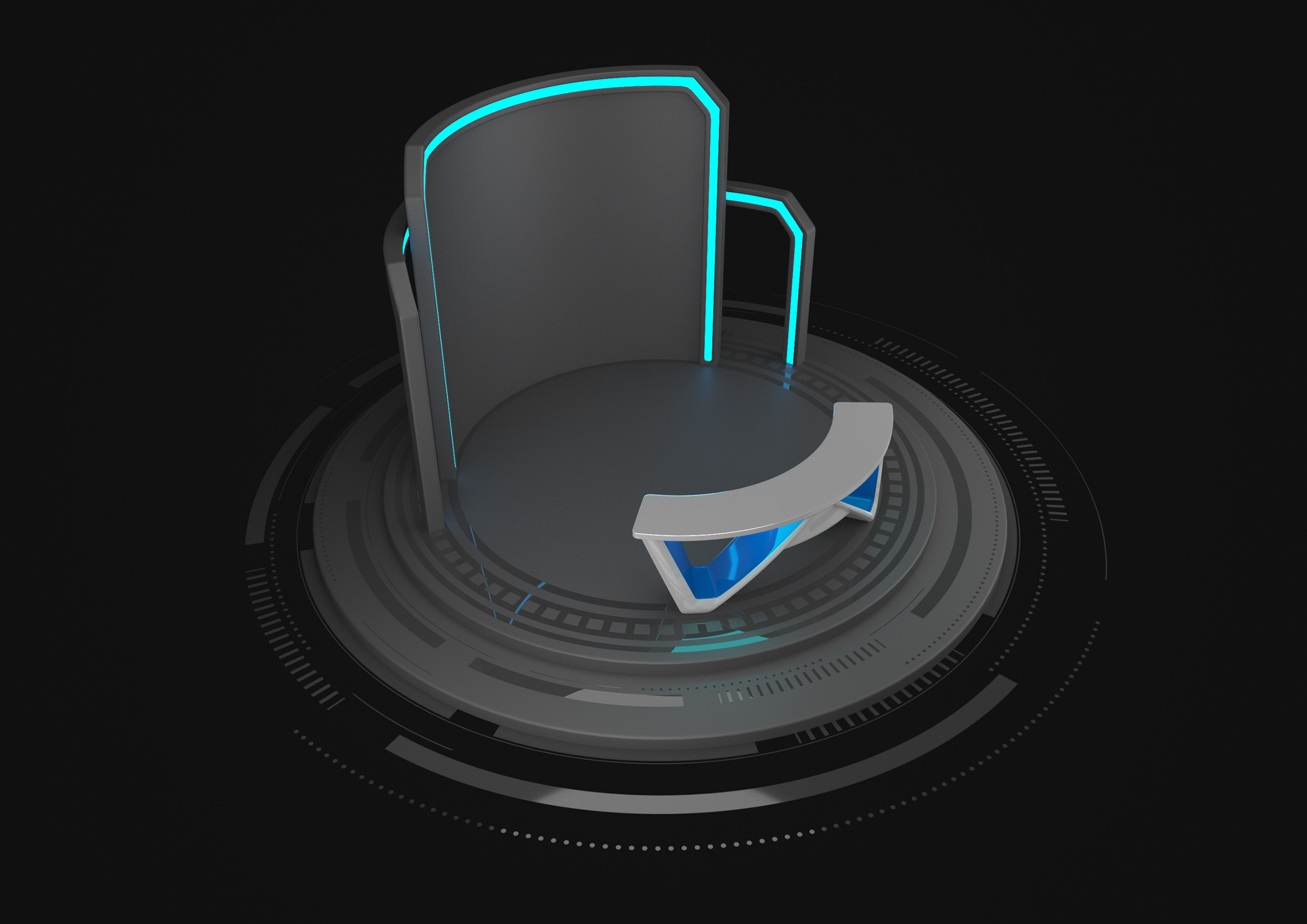 STAND BASE 3D model | CGTrader