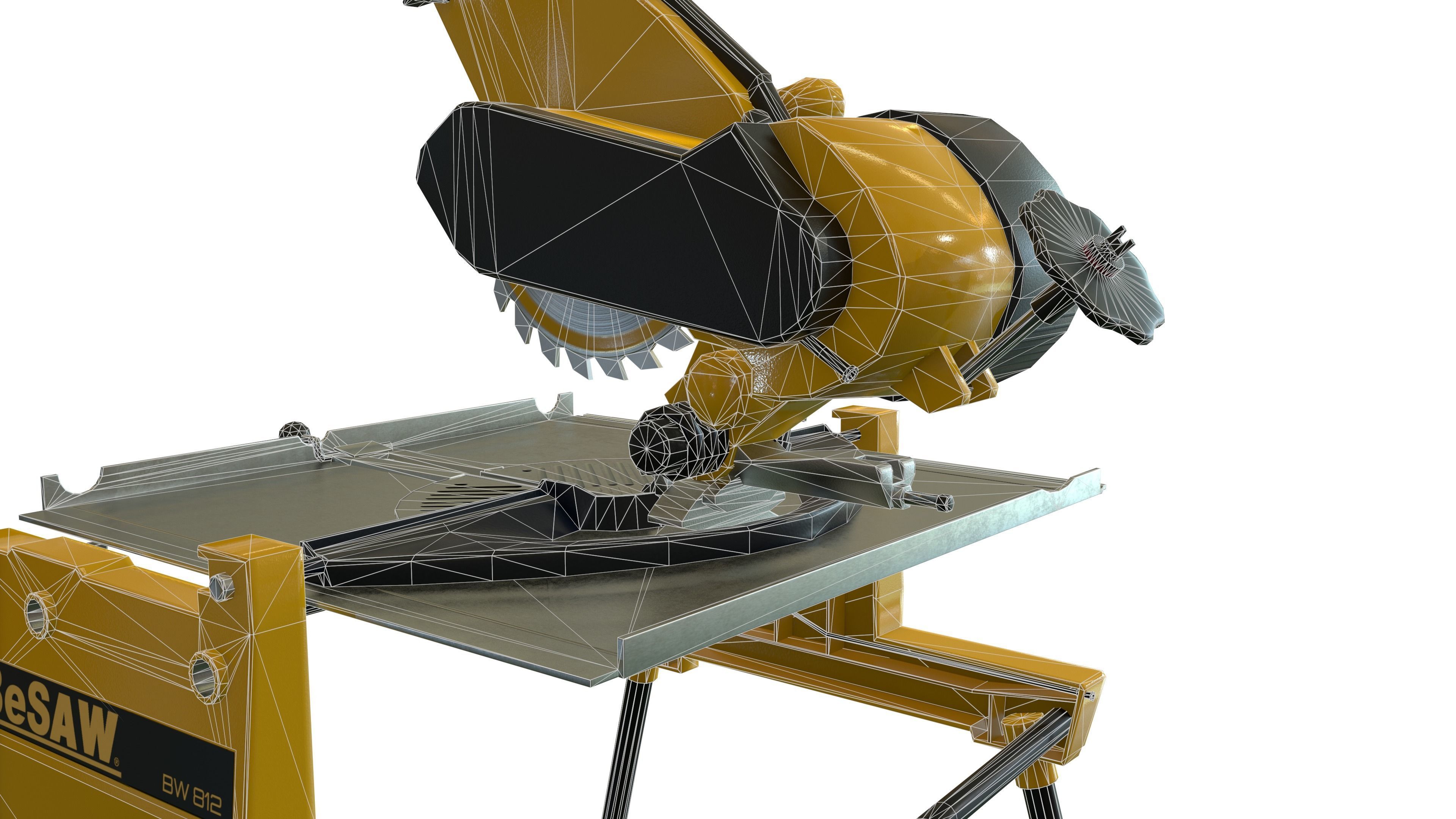 3D model Saw machine CLEAN VR / AR / low-poly | CGTrader