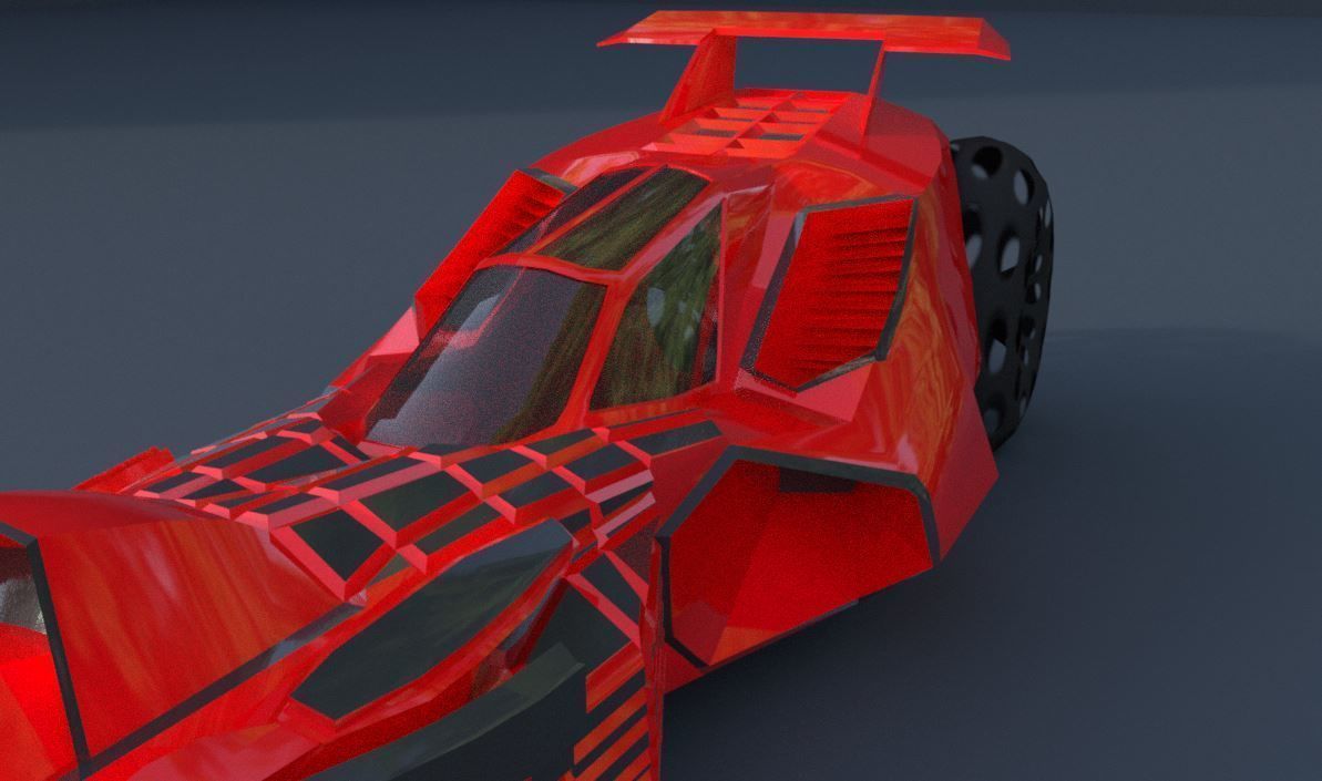 3D model Redline bike VR / AR / low-poly | CGTrader