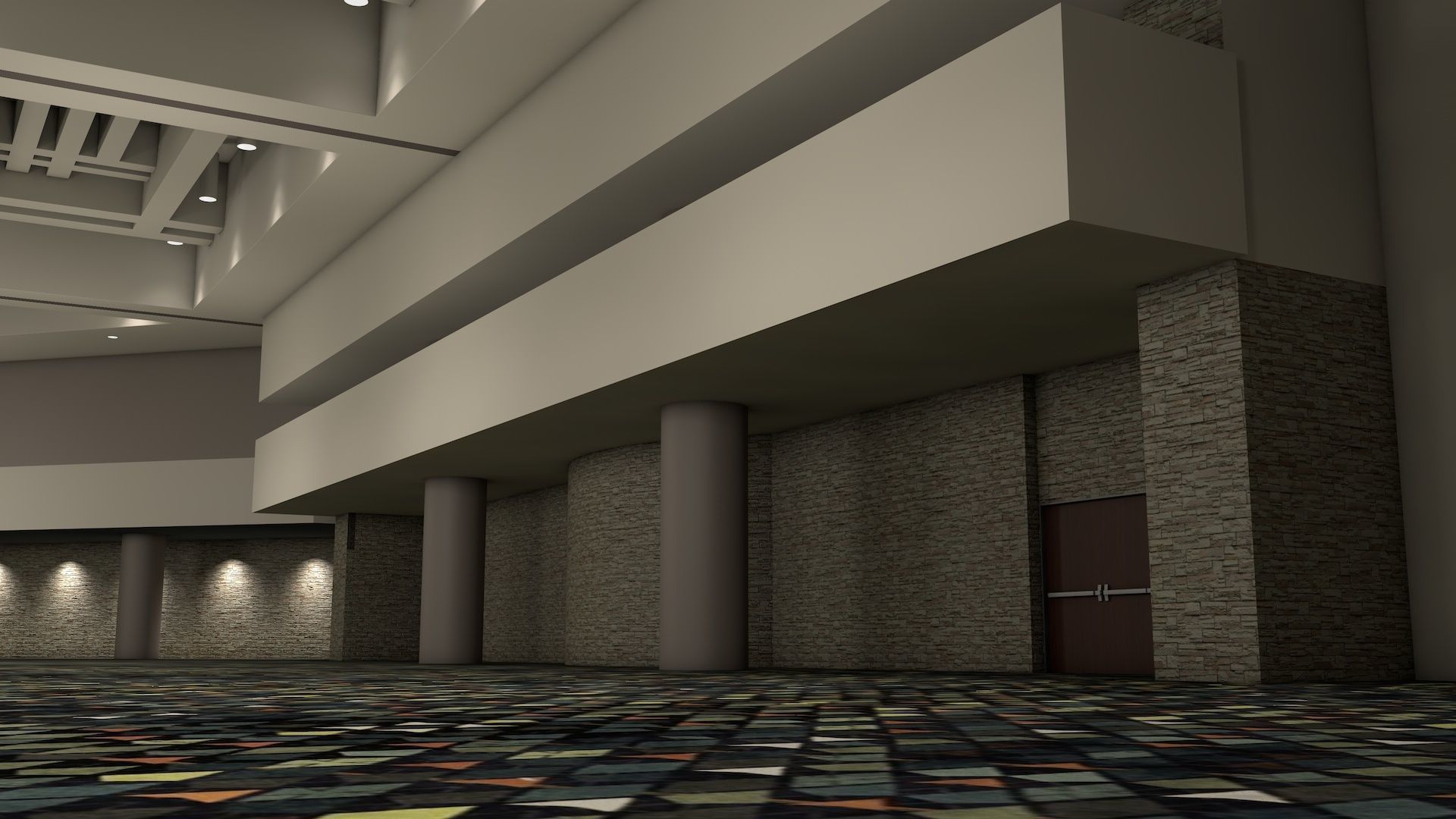 Convention Center 3D model | CGTrader