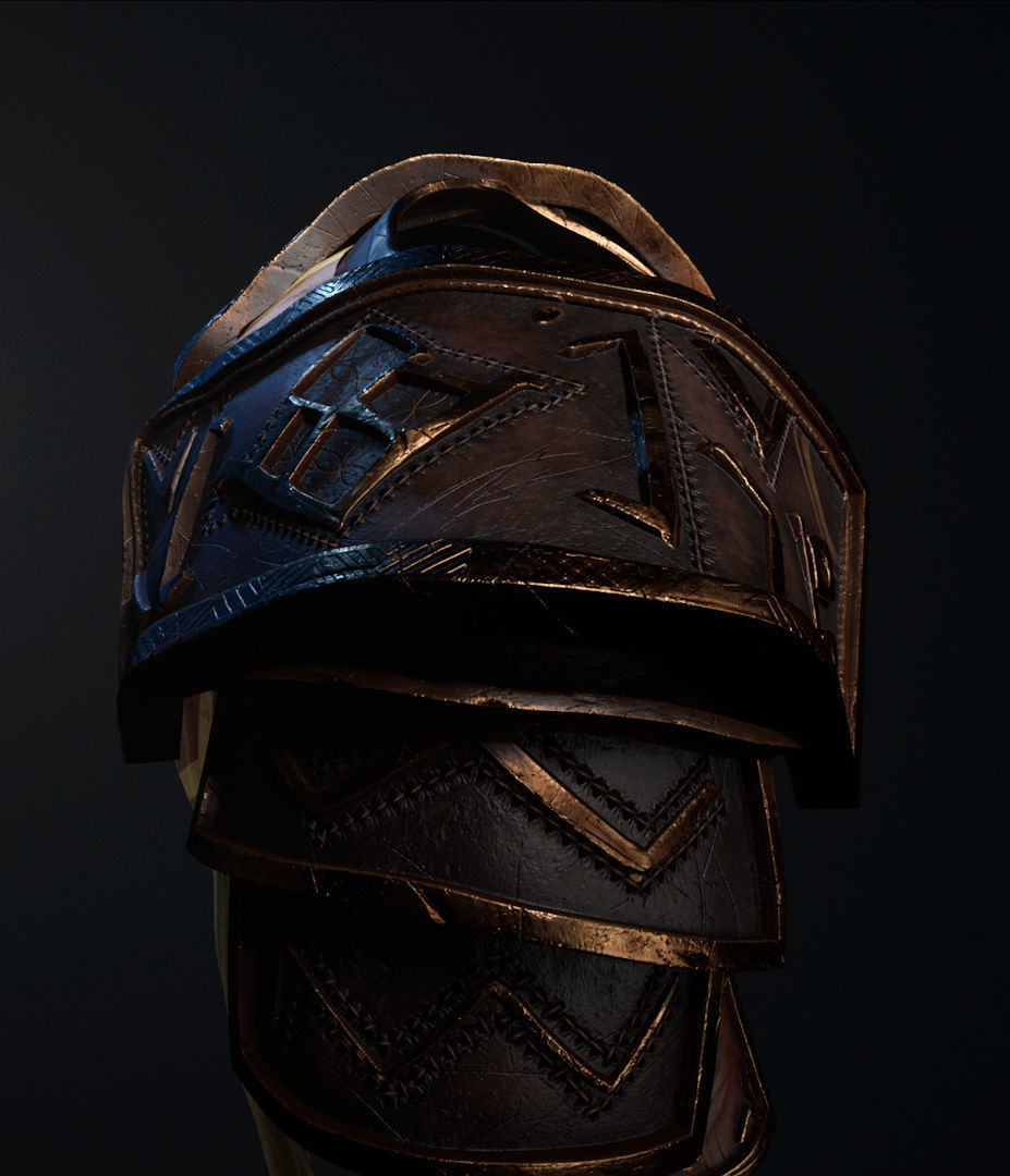 3D model War Armour VR / AR / low-poly | CGTrader