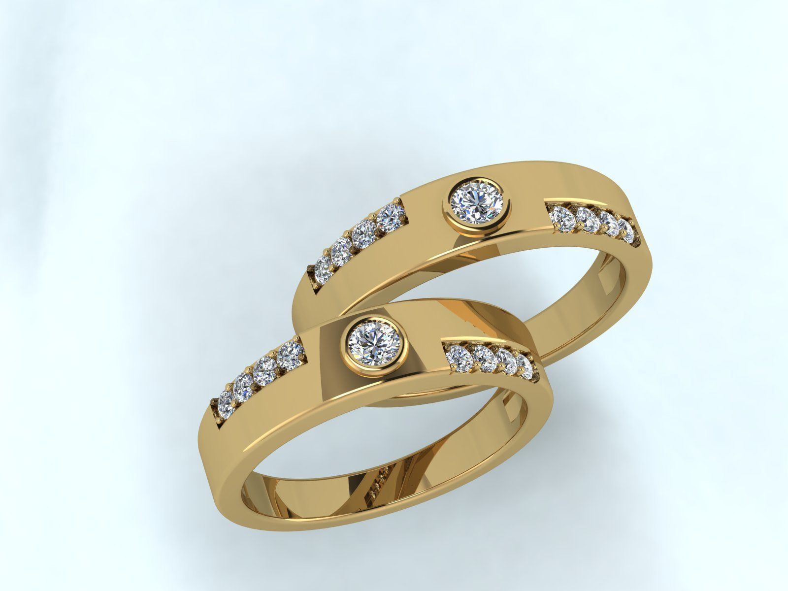 Wedding ring free free 3D model | CGTrader