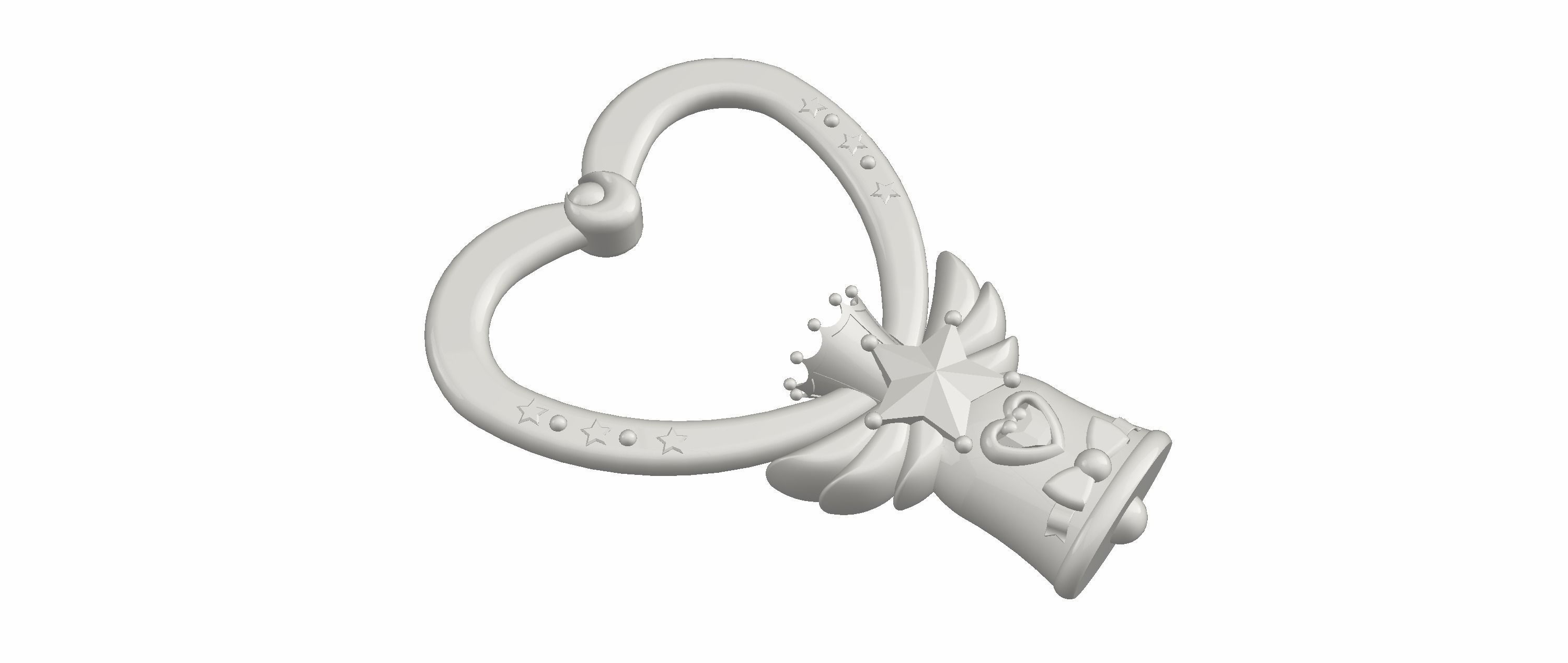 Sailor Moon Chibi Moon Pegasus twinkle bell crystal carillon 3D model ...