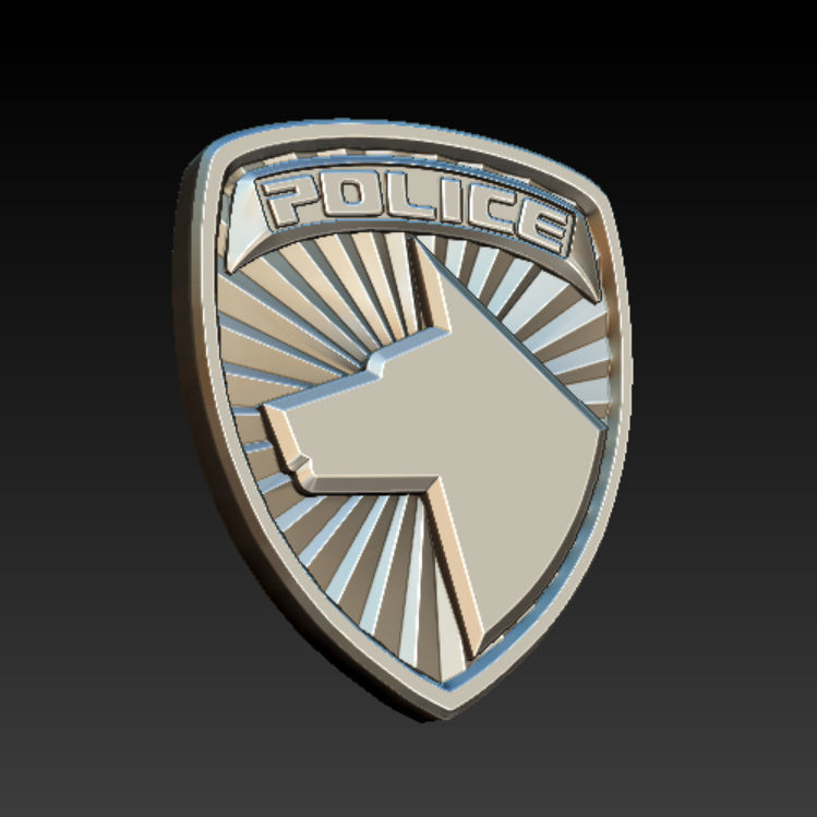 Dekaranger Power Rangers SPD badges 3D model 3D printable | CGTrader