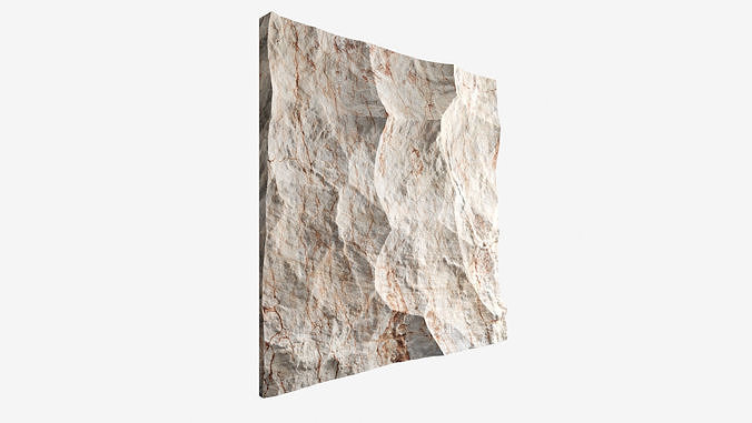 57-RockPanel sandstone wall texture 3D model | CGTrader