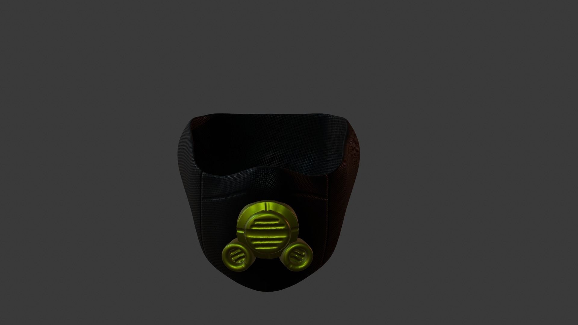 3D model Gas mask helmet 3d model scifi Low-poly Low-poly 3D model VR ...