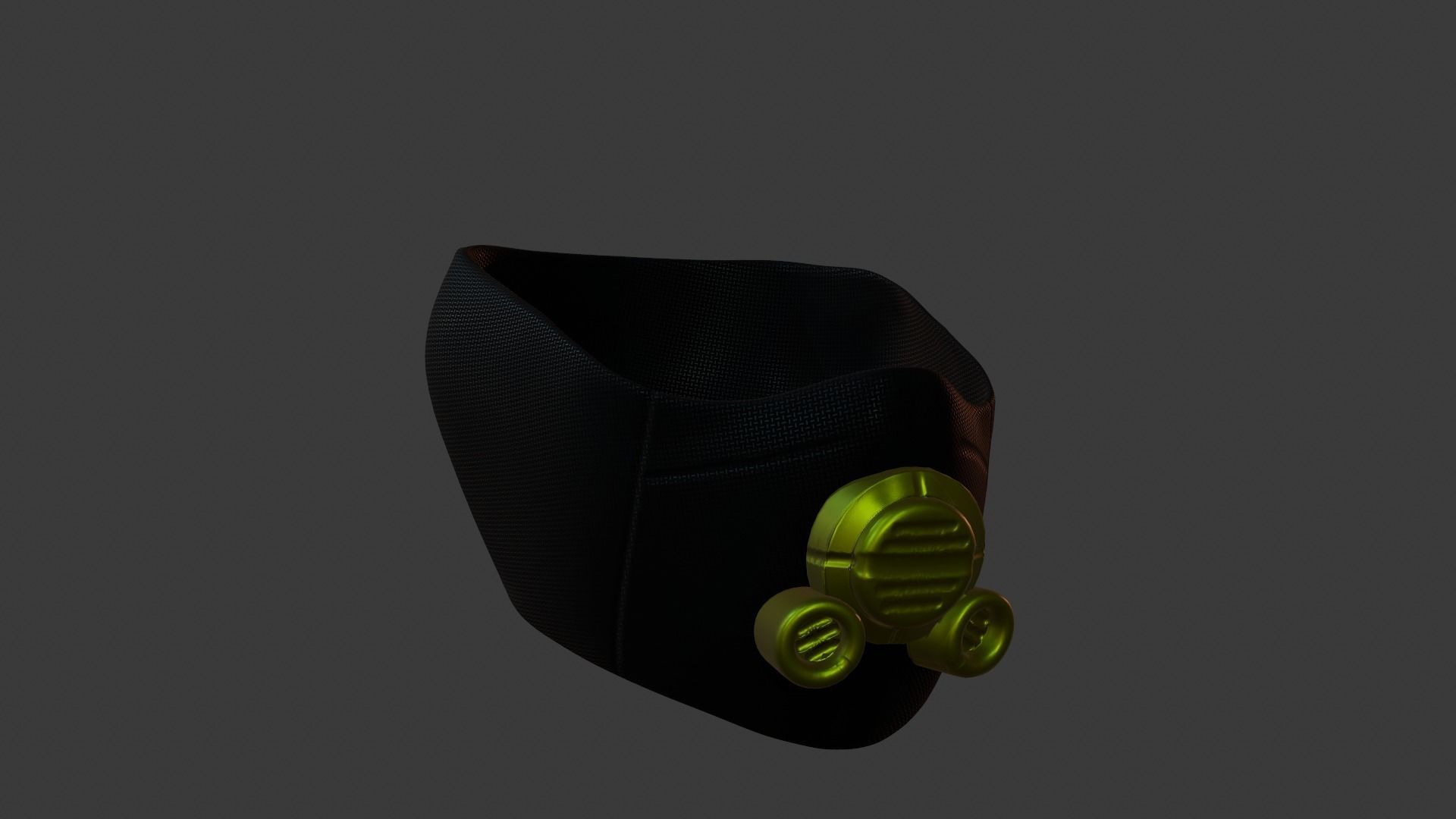 3D model Gas mask helmet 3d model scifi Low-poly Low-poly 3D model VR ...