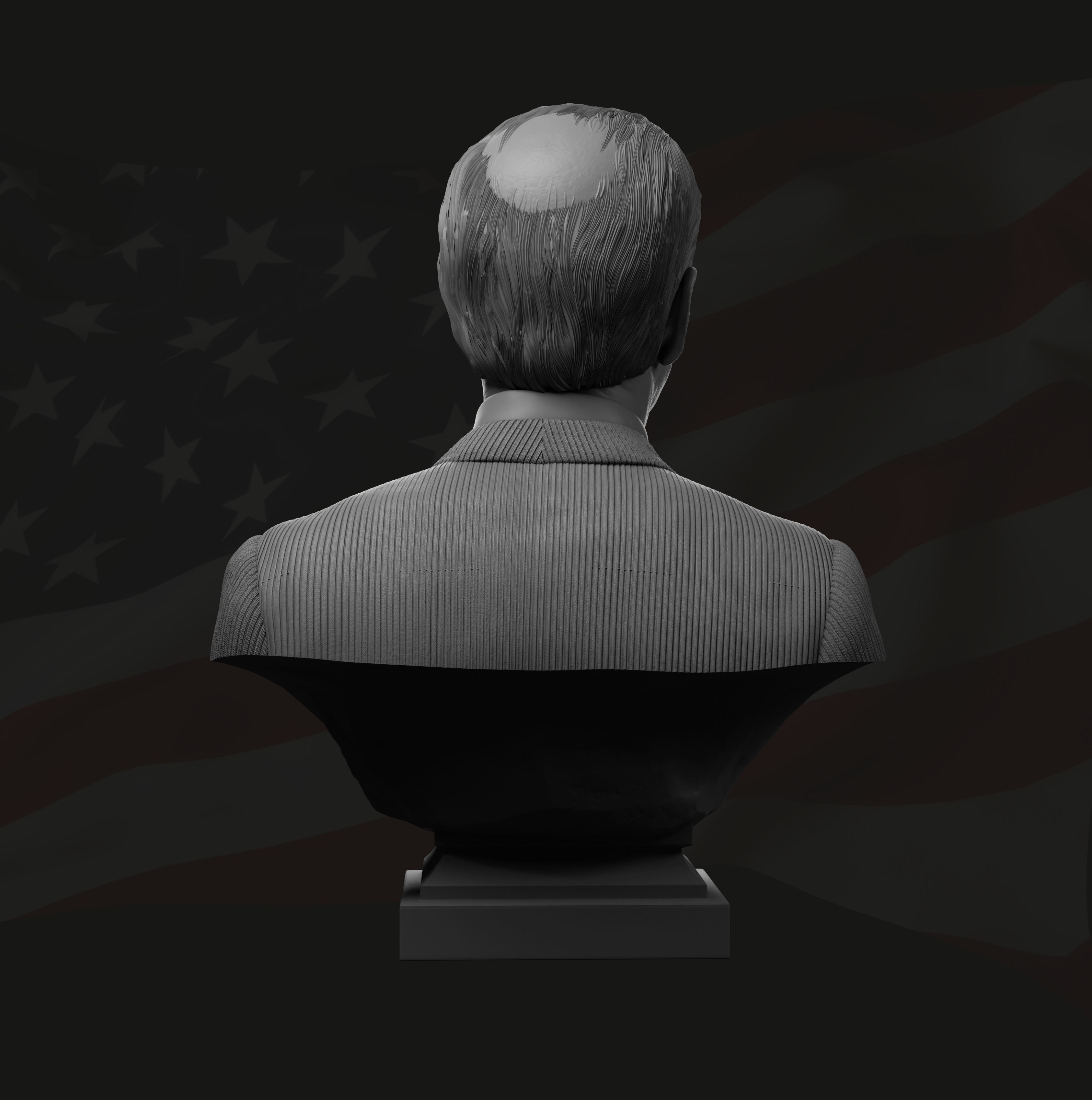 Joe Biden v2 3D model 3D printable | CGTrader