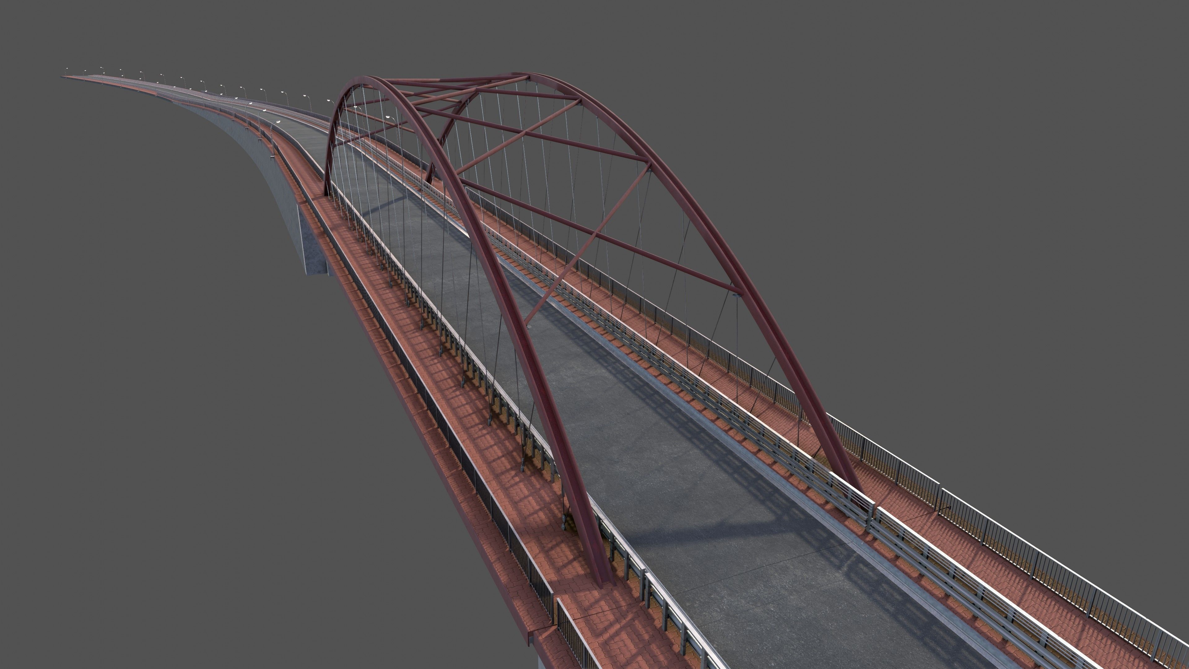 Arch Bridge 3D model | CGTrader