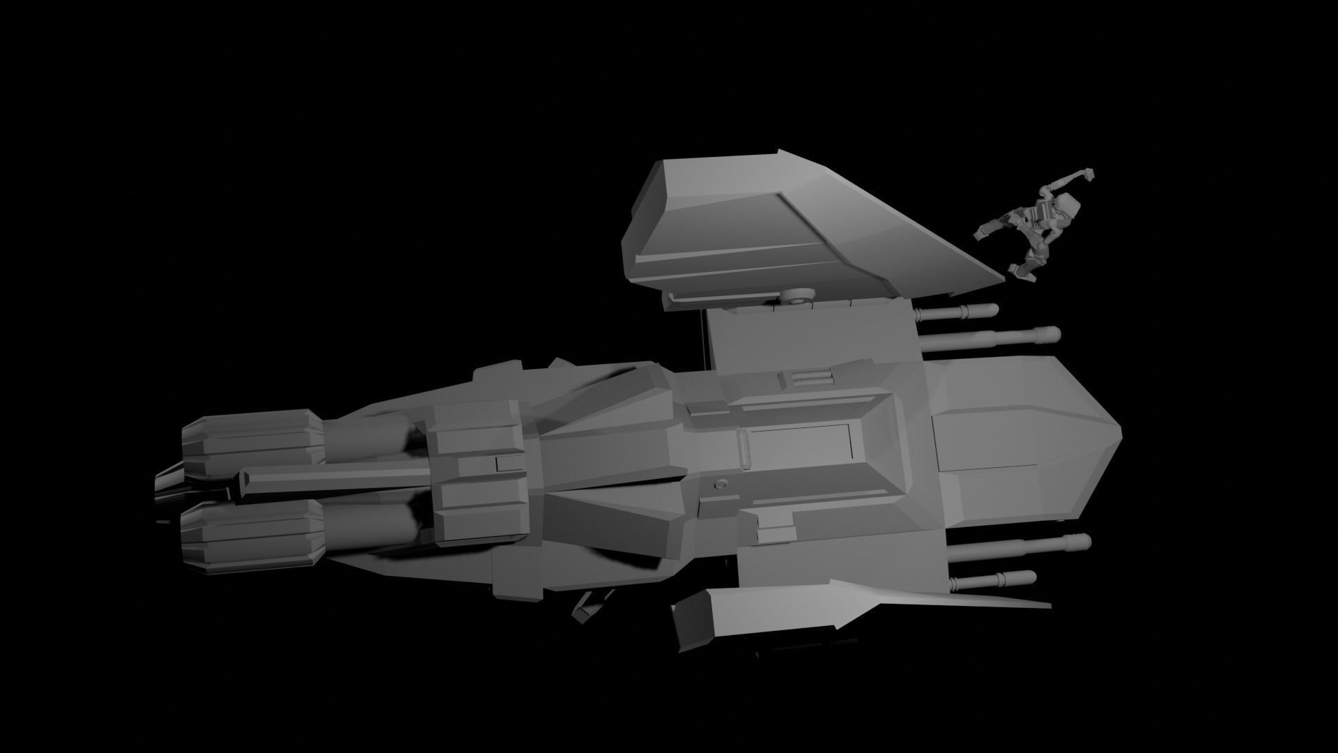 Fighter Craft 3D model 3D printable | CGTrader