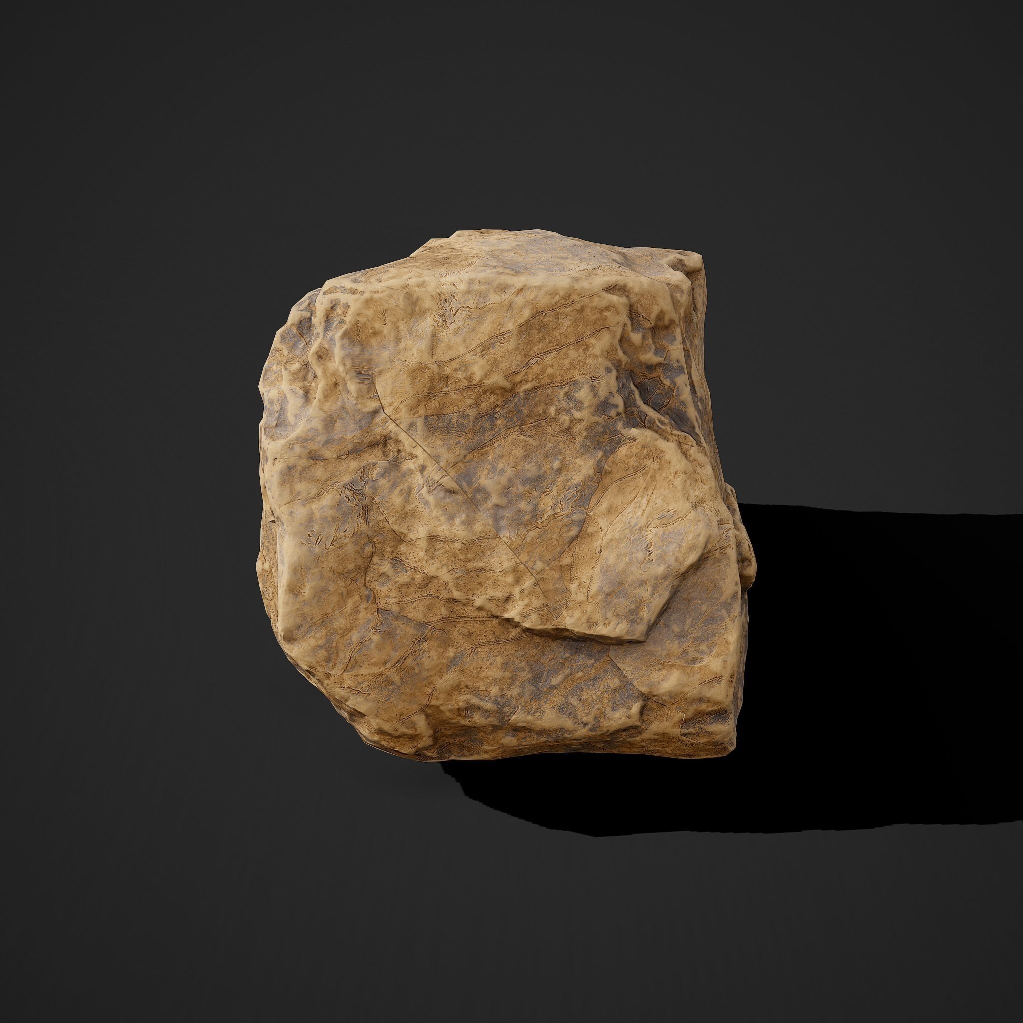 Cliff Rock Two free VR / AR / low-poly 3D model | CGTrader