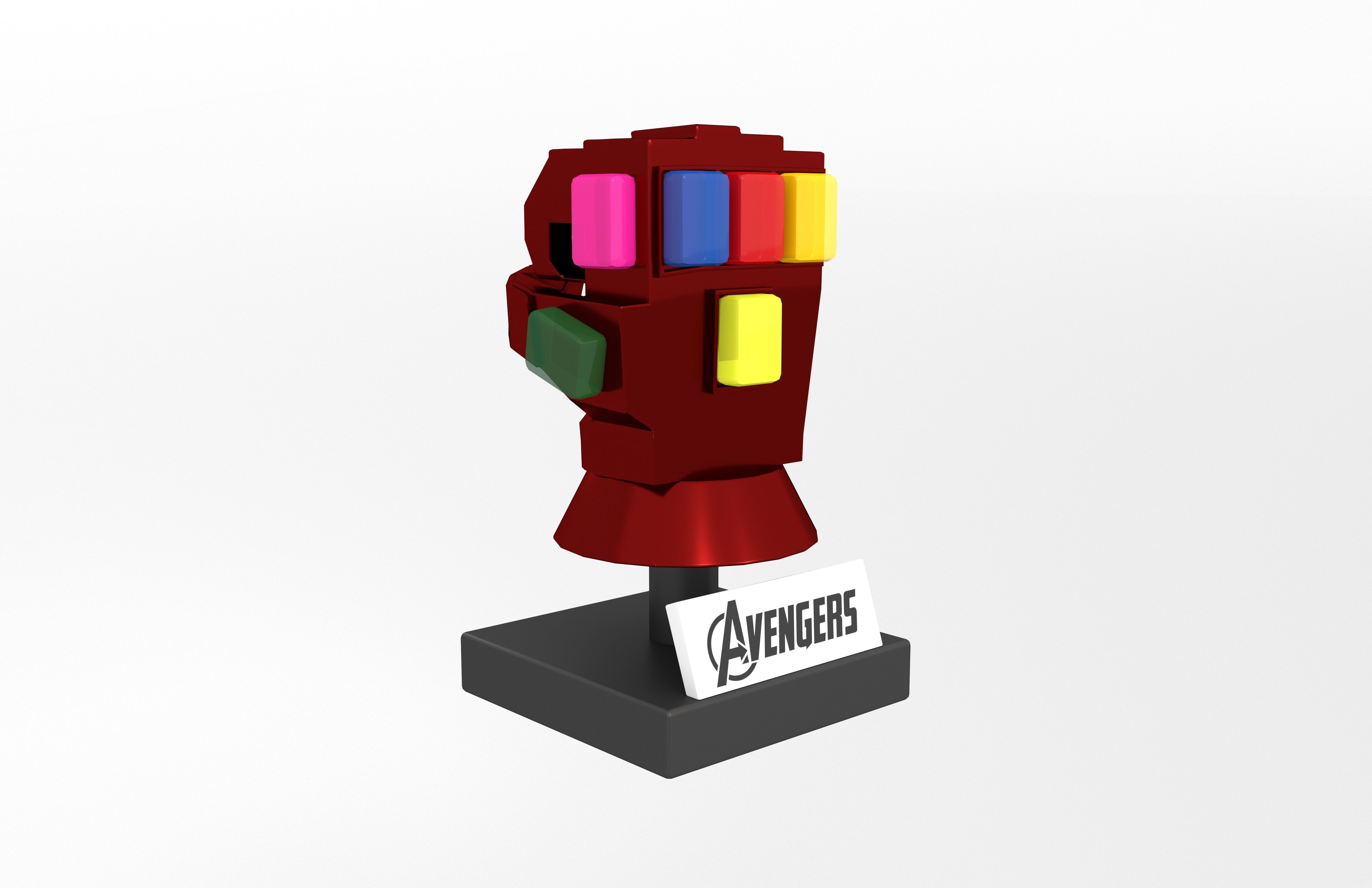 3D model Lego Infinity Gauntlet v1 001 VR / AR / low-poly | CGTrader