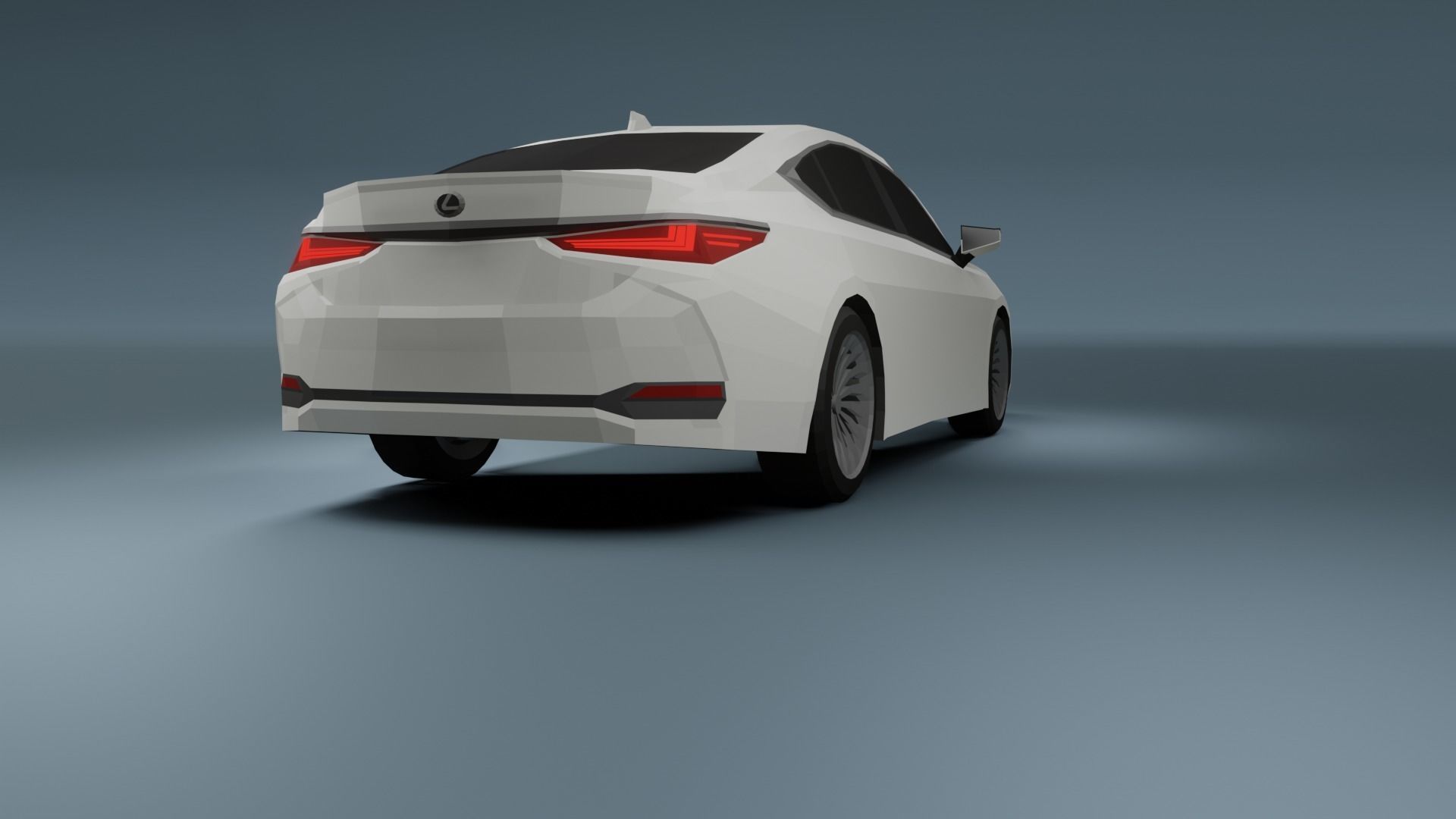 3D model Lexus es300 2020 low poly 3D model VR / AR / low-poly | CGTrader