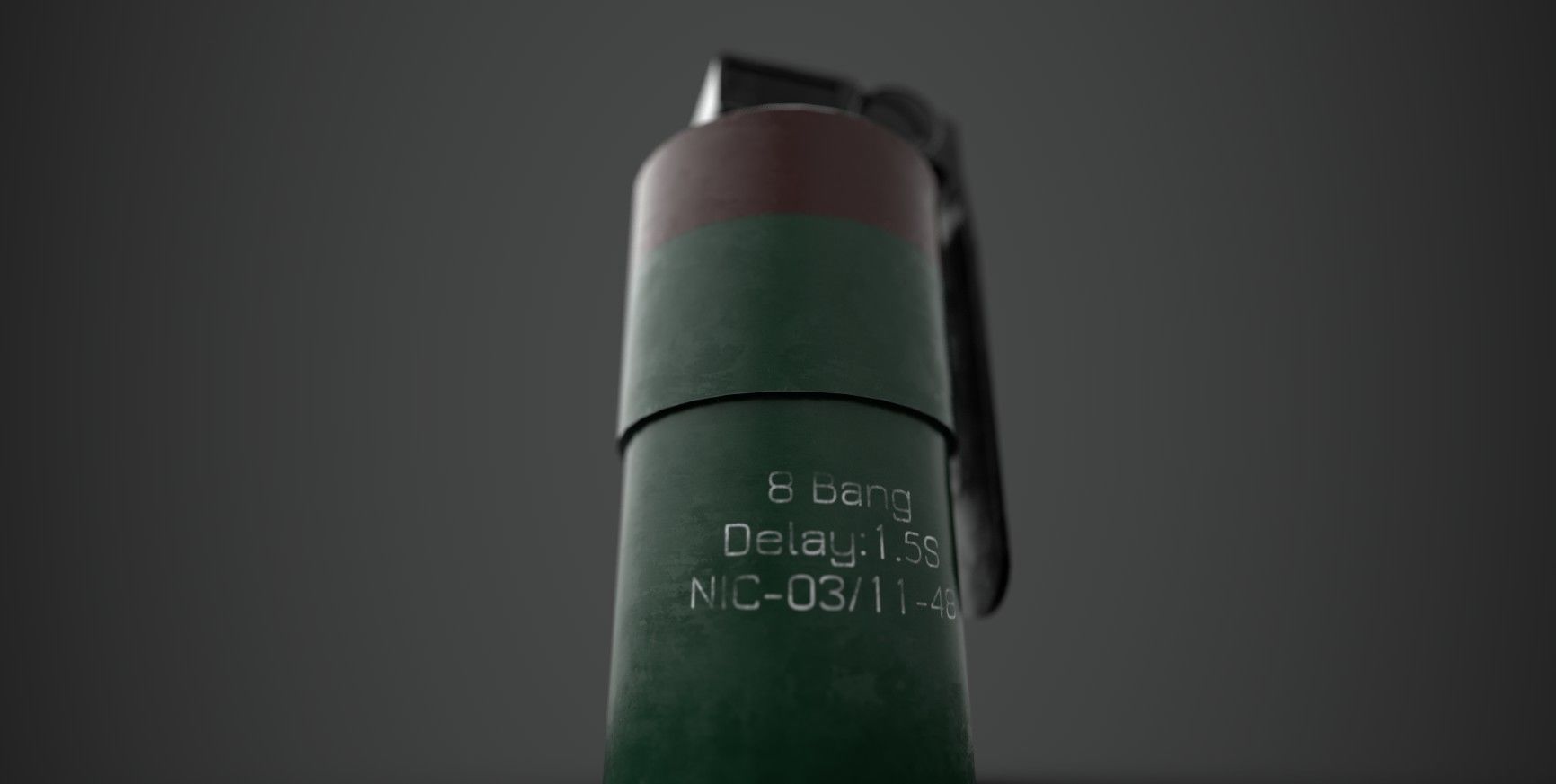 3D model MK13 FlashBang Grenade VR / AR / low-poly | CGTrader