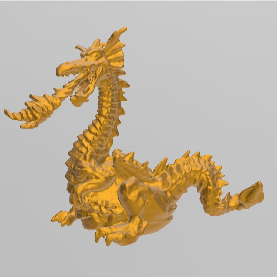 Dragon fire 3D model 3D printable | CGTrader