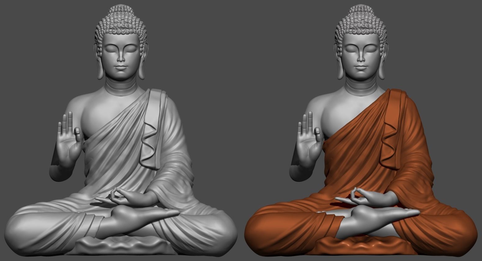 Buddha for 3D Printing 3D model 3D printable | CGTrader