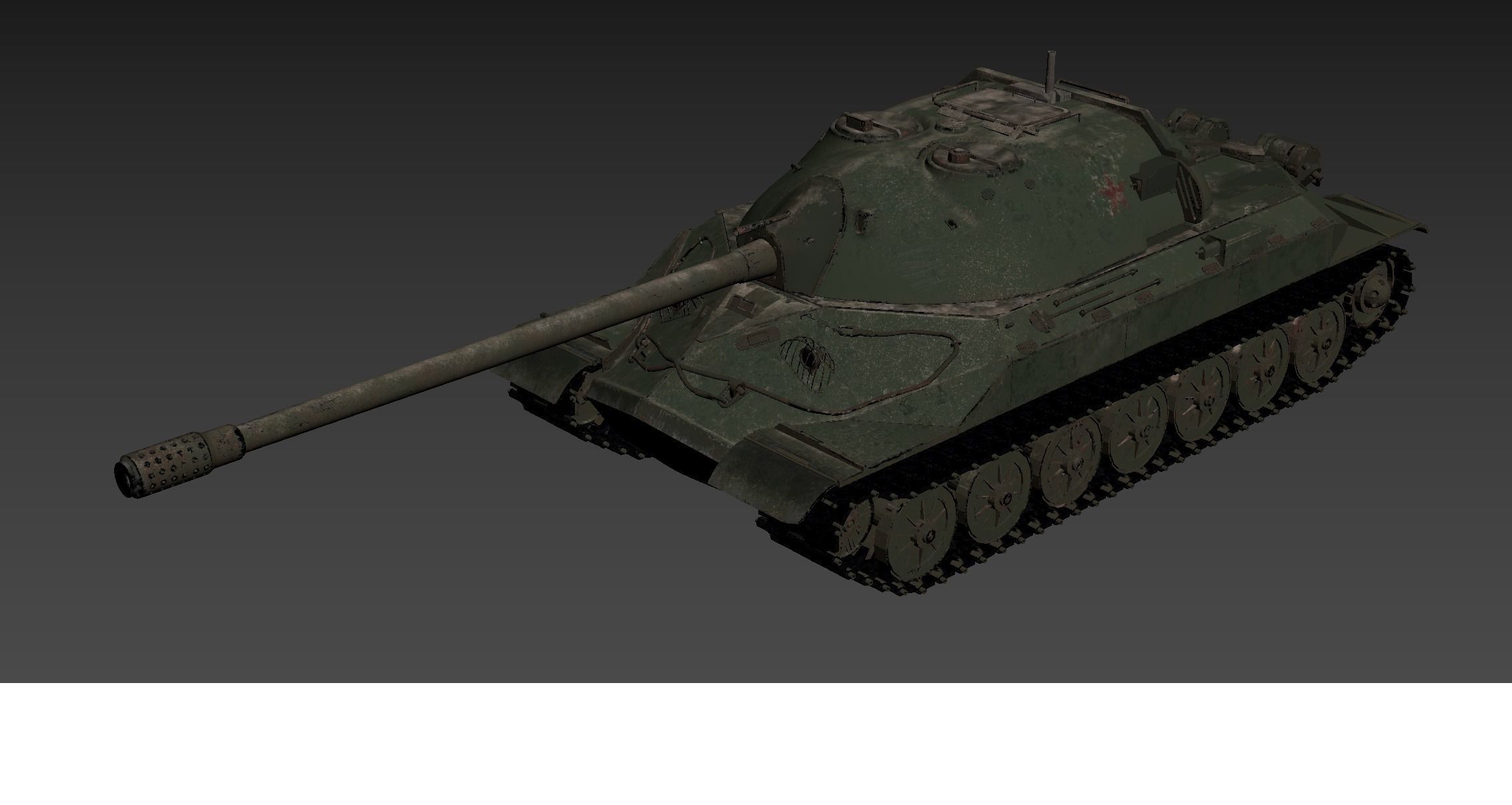 IS-7 Russian Tank 3D model | CGTrader