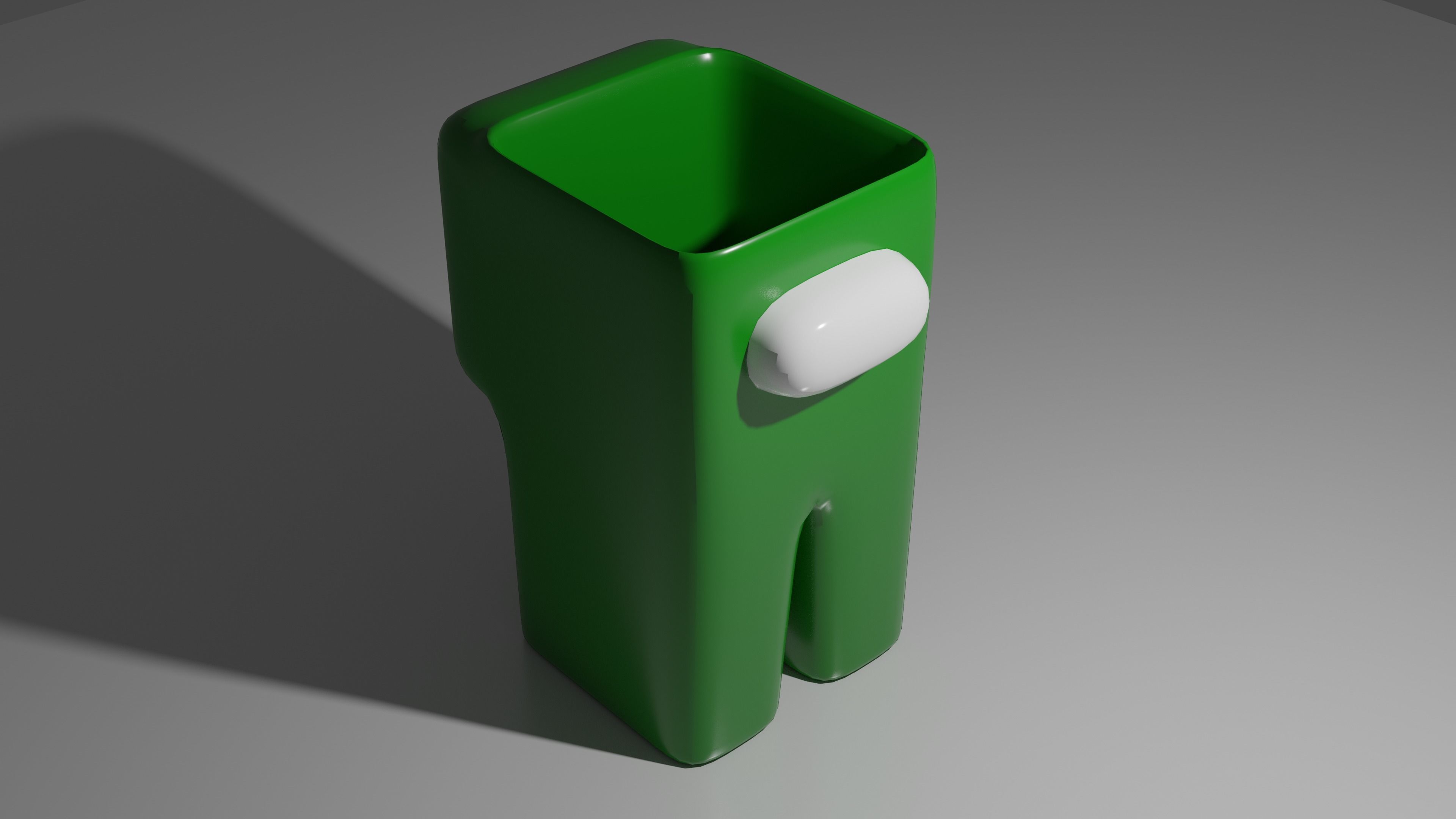 Among us crewmate flower pot 3D model 3D printable | CGTrader