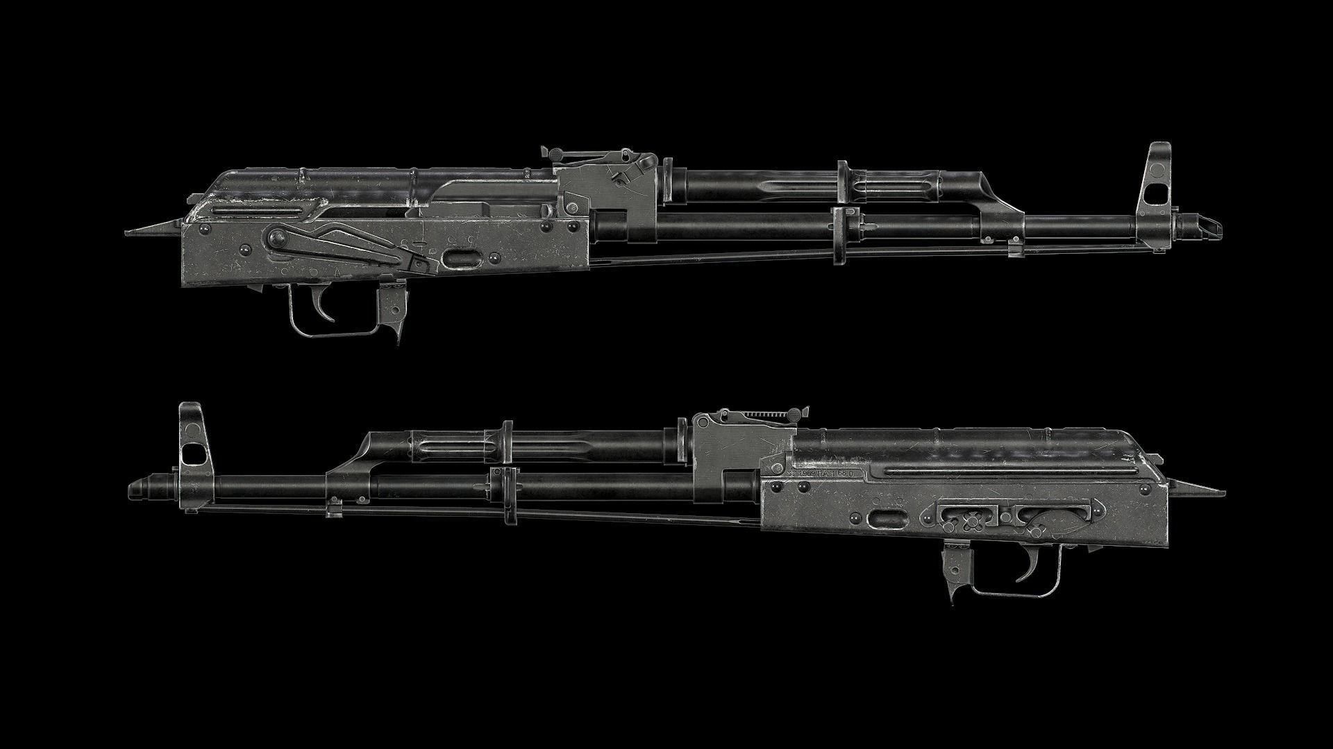 3D model AKM - Receiver VR / AR / low-poly | CGTrader