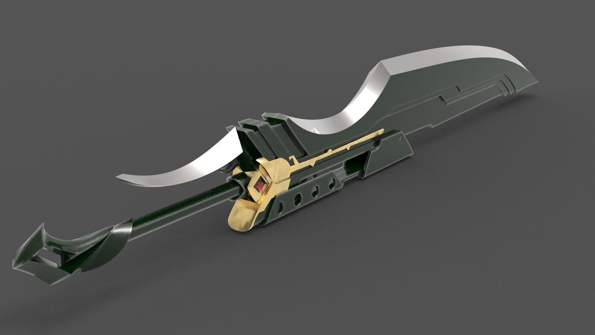 Samira s sword 3D Print Model from League of Legends 3D model 3D ...