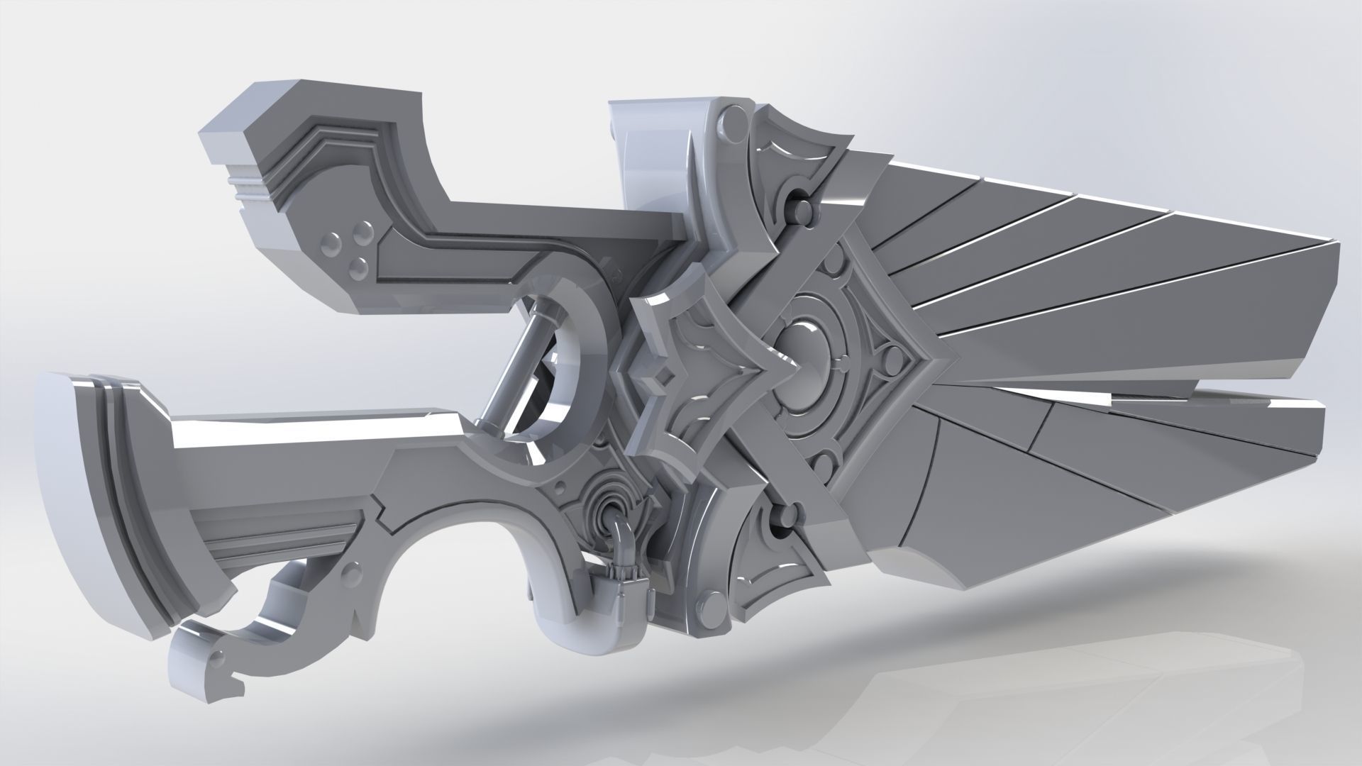 Senna Gun 3D Model League of Legends 3D model 3D printable | CGTrader