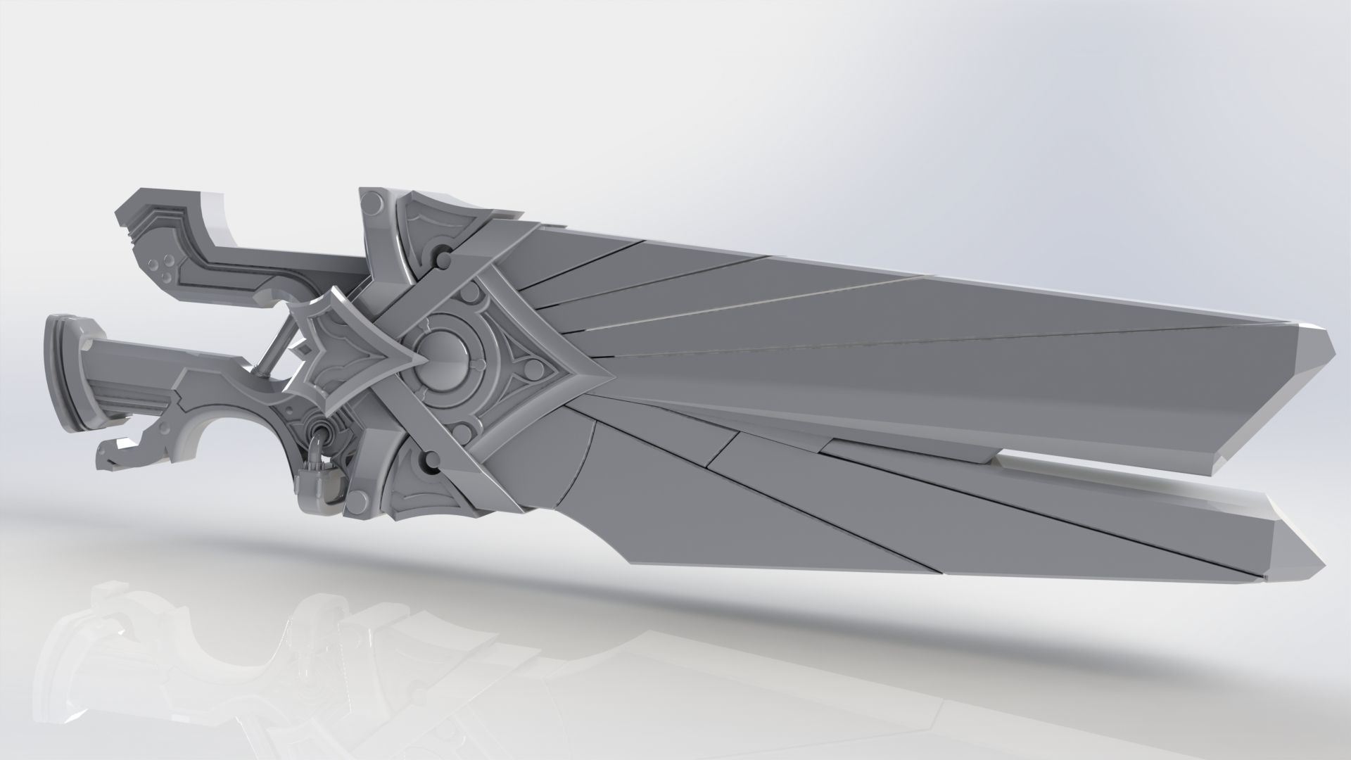 Senna Gun 3D Model League of Legends 3D model 3D printable | CGTrader
