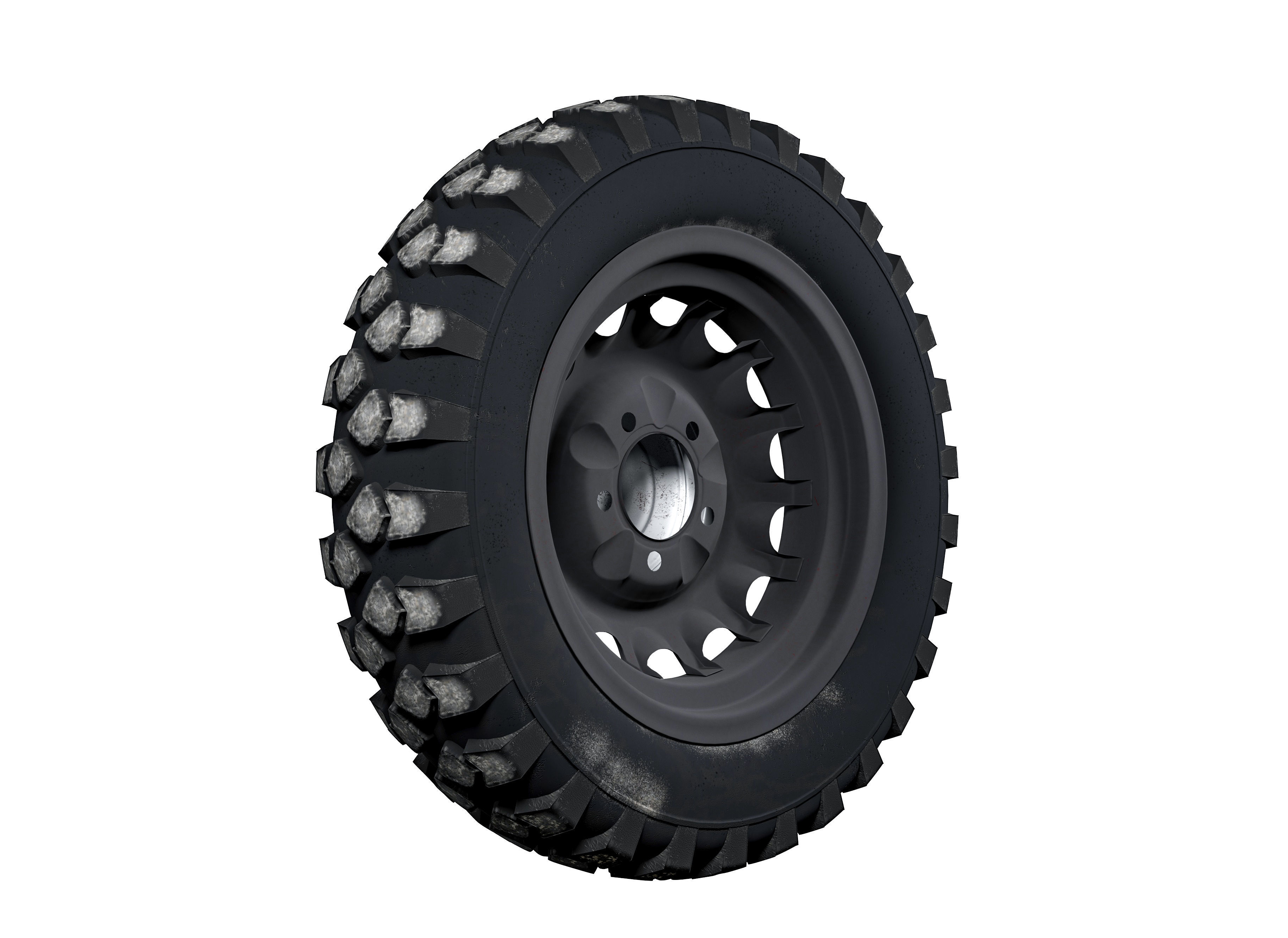 Tyre disk GAZ M 3D model | CGTrader