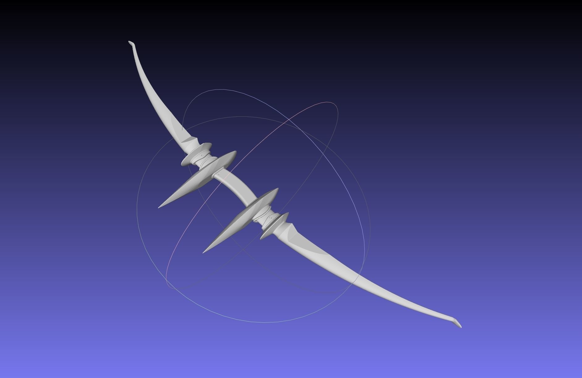 Sword Art Online Sinon Alfheim Bow Printable Assembly 3D model 3D ...