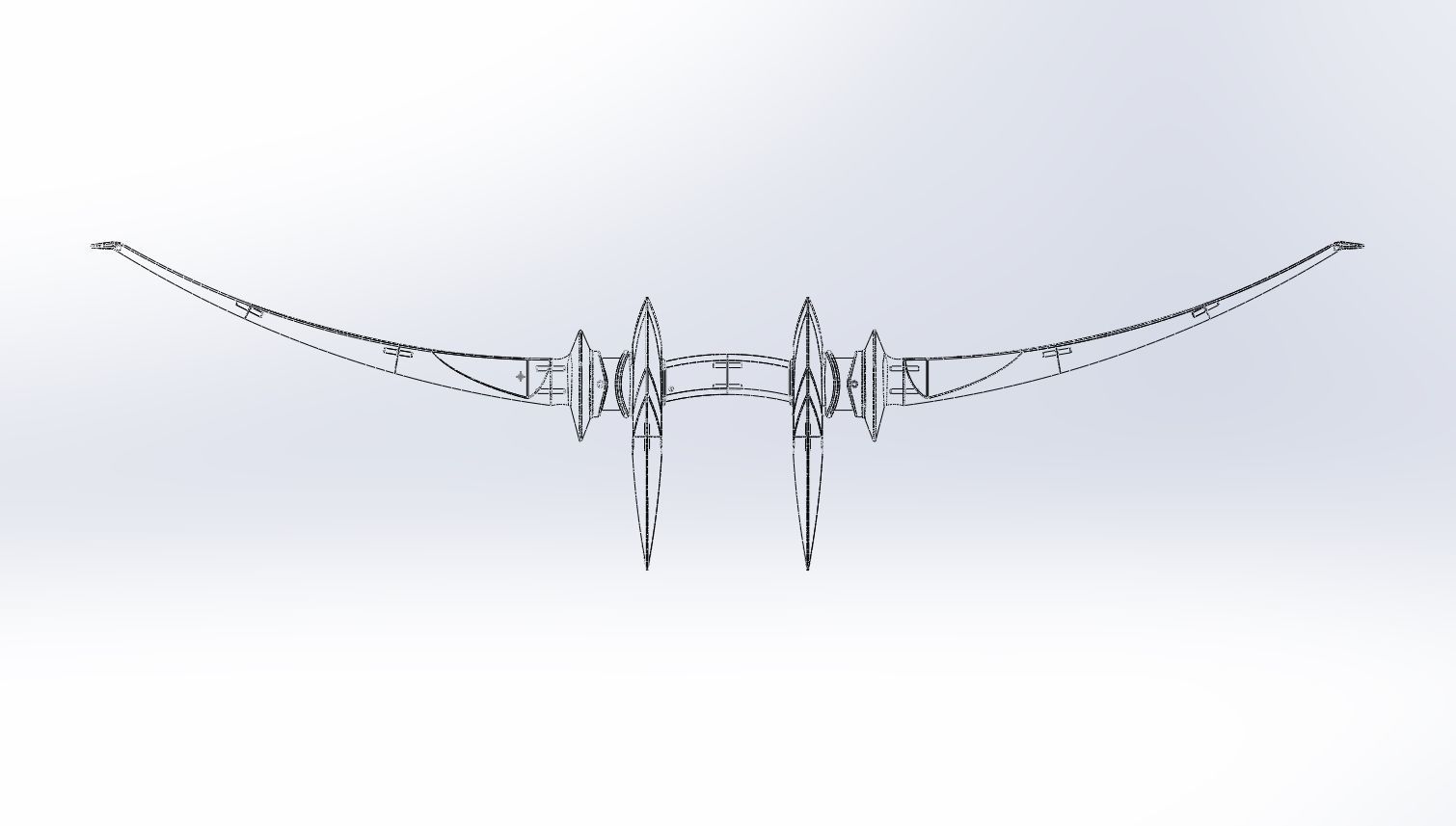 Sword Art Online Sinon Alfheim Bow Printable Assembly 3D model 3D ...
