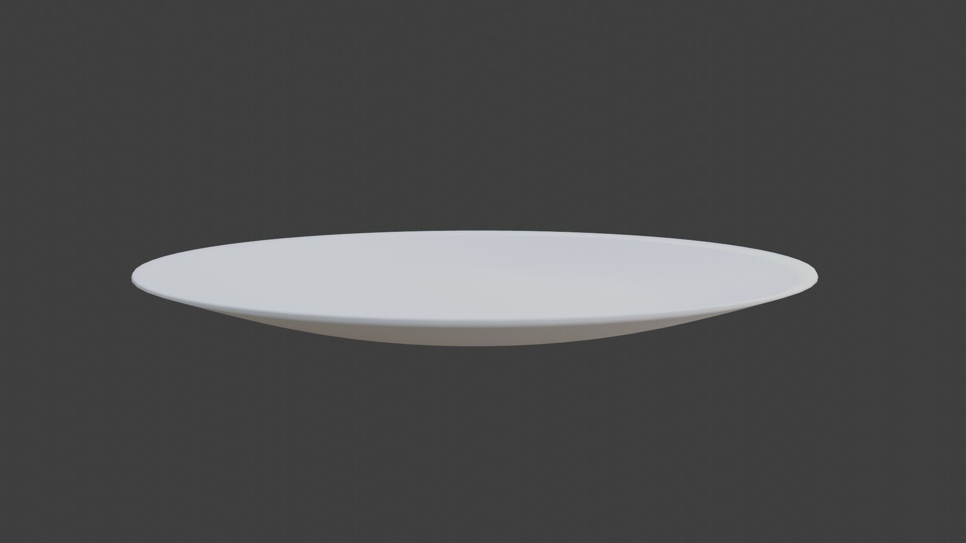 Simple Plate free 3D model | CGTrader