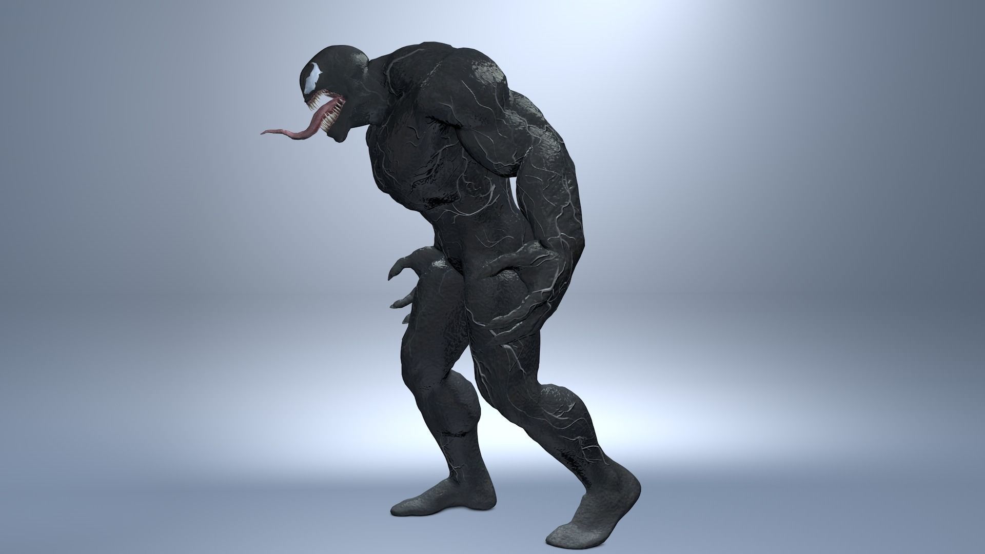 Venom-rig- venom 3D model rigged | CGTrader