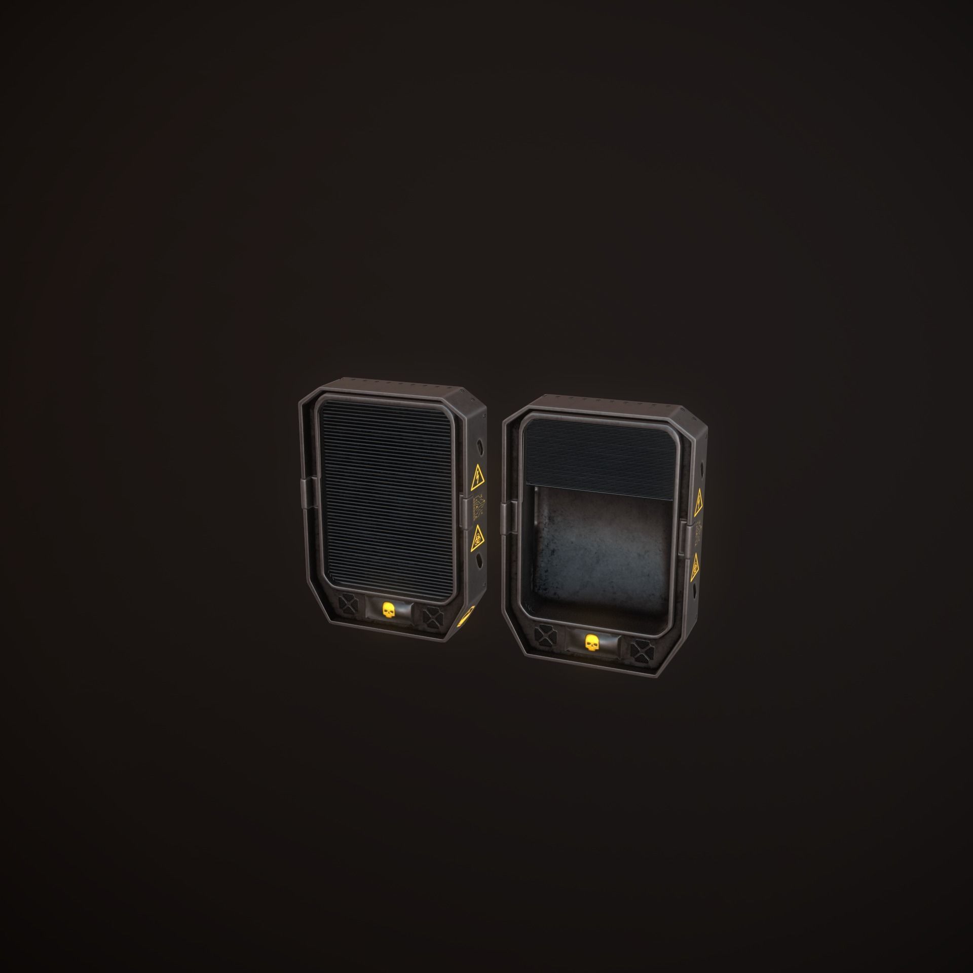 3D model Sci Fi Weapon Rack VR / AR / low-poly | CGTrader