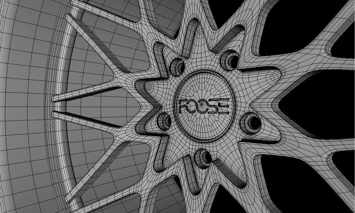 Wheel FOOSE F251 PHOENIX 3D model | CGTrader