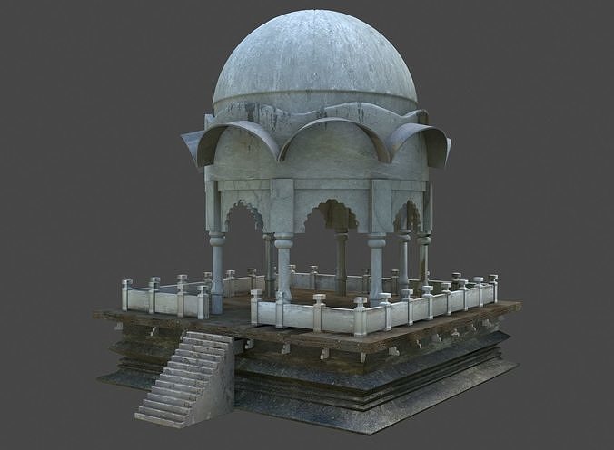 Ancient temple free 3D model | CGTrader