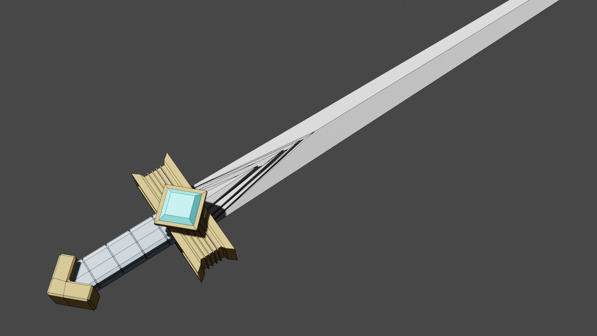 3D model Low Poly Swords 3d model sword VR / AR / low-poly | CGTrader