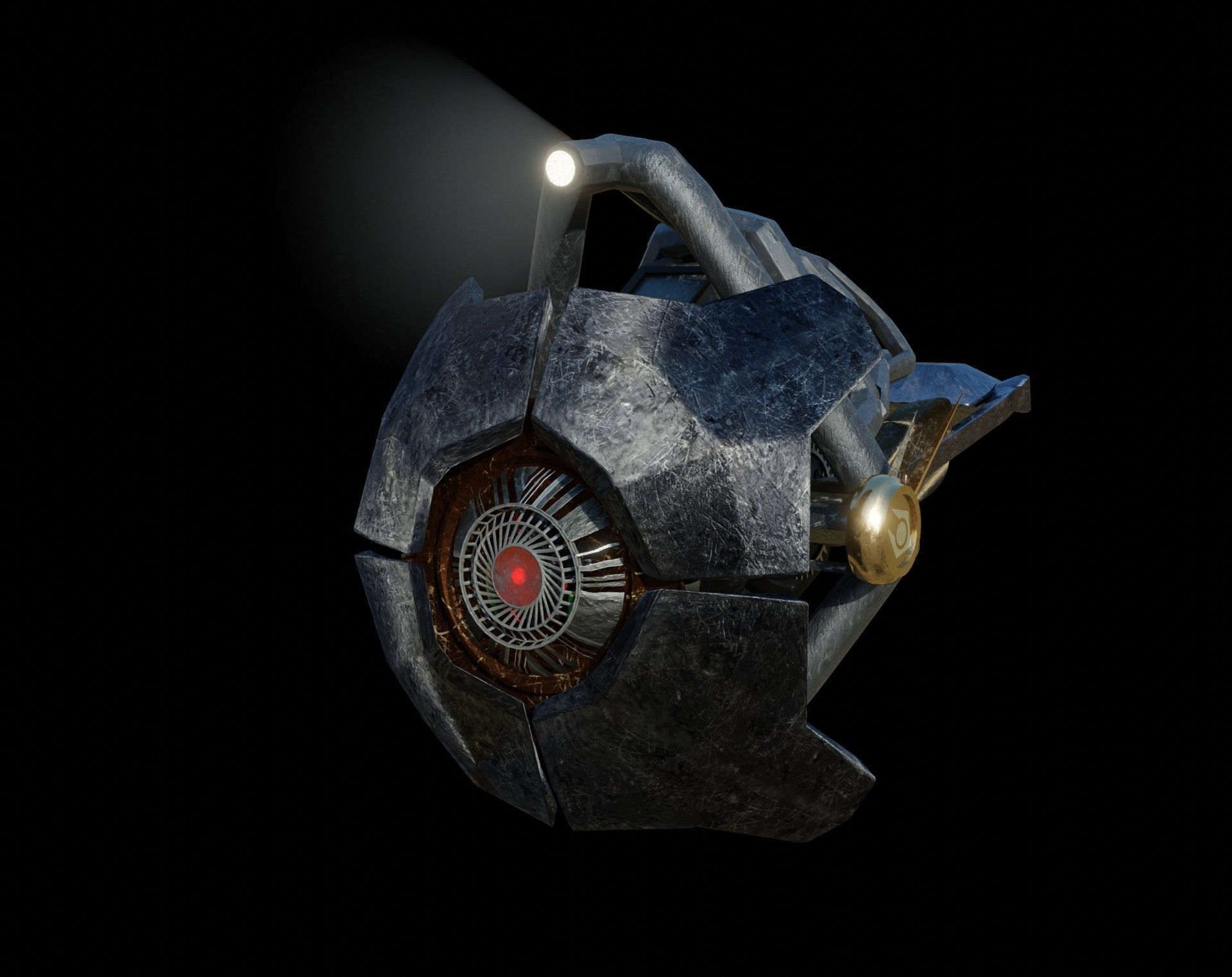 Half-Life City Scanner Drone 3D model | CGTrader