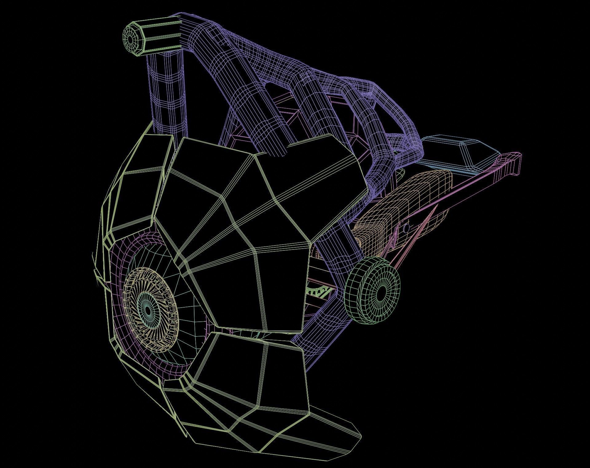 Half-Life City Scanner Drone 3D model | CGTrader