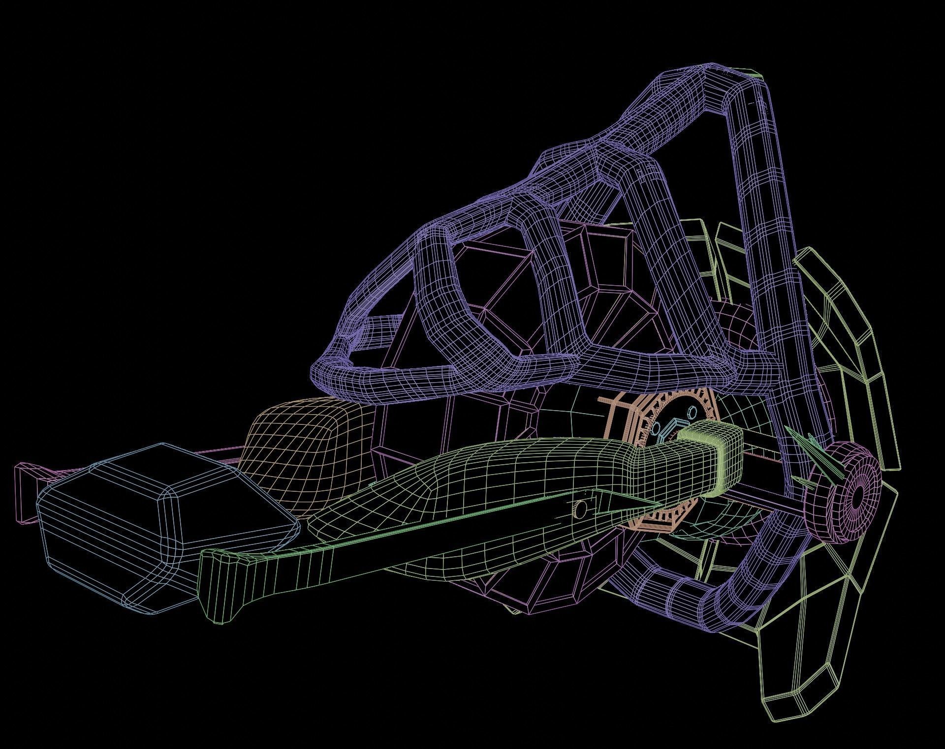 Half-Life City Scanner Drone 3D model | CGTrader