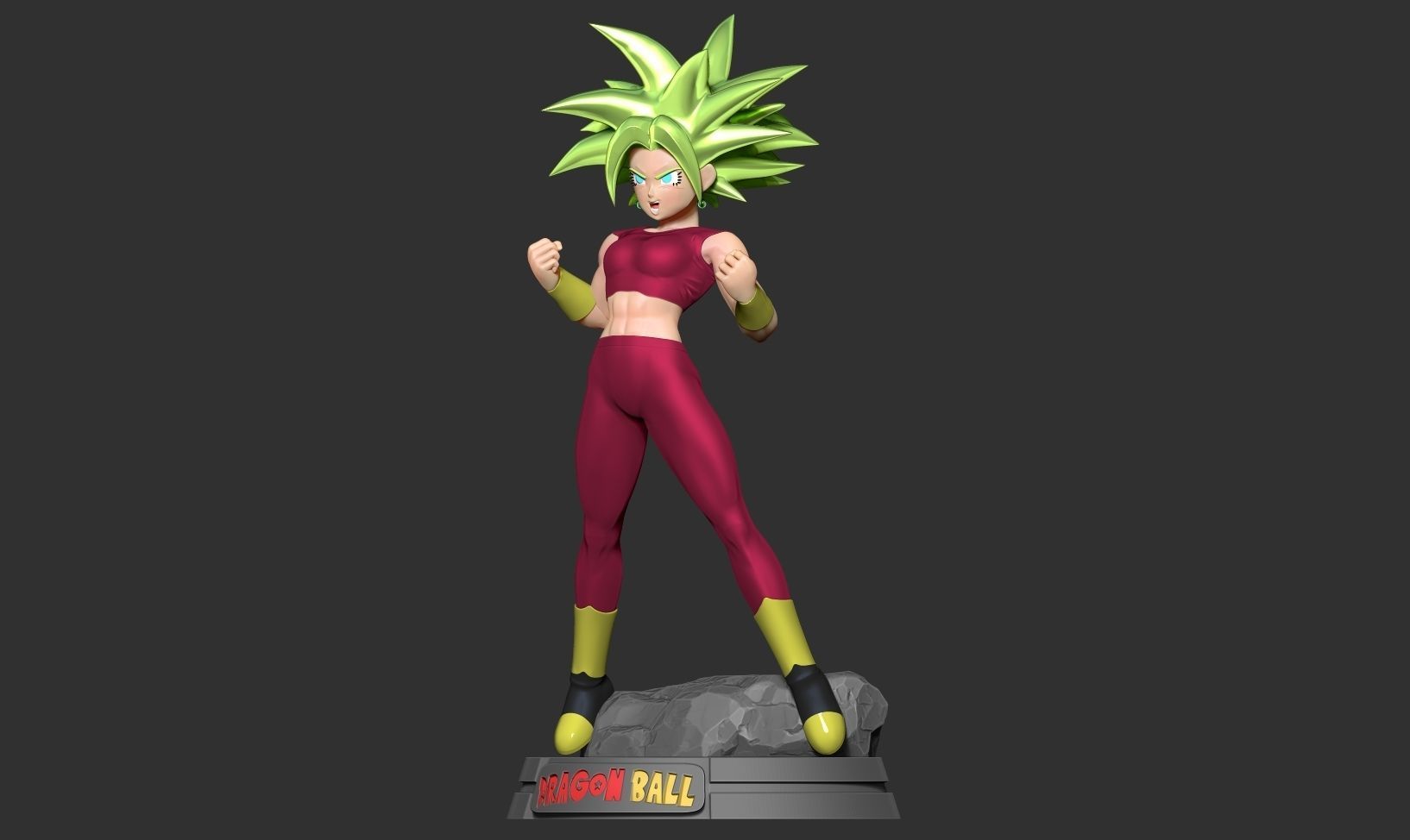 Kefla - Dragon Ball Super 3D model 3D printable | CGTrader