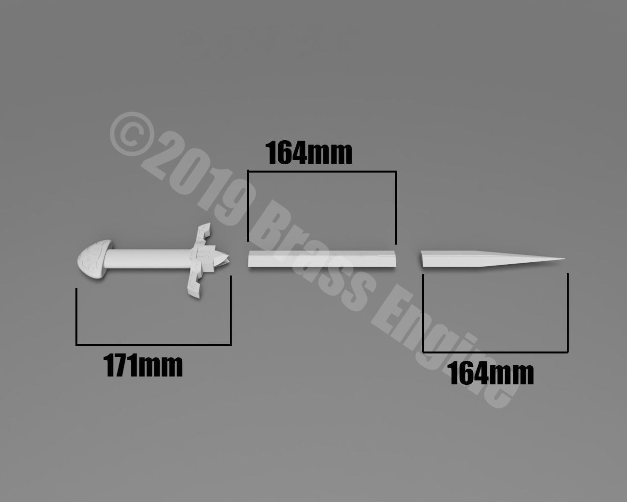 Shadowhunters Blades - 3D printable 3D Model Collection | CGTrader
