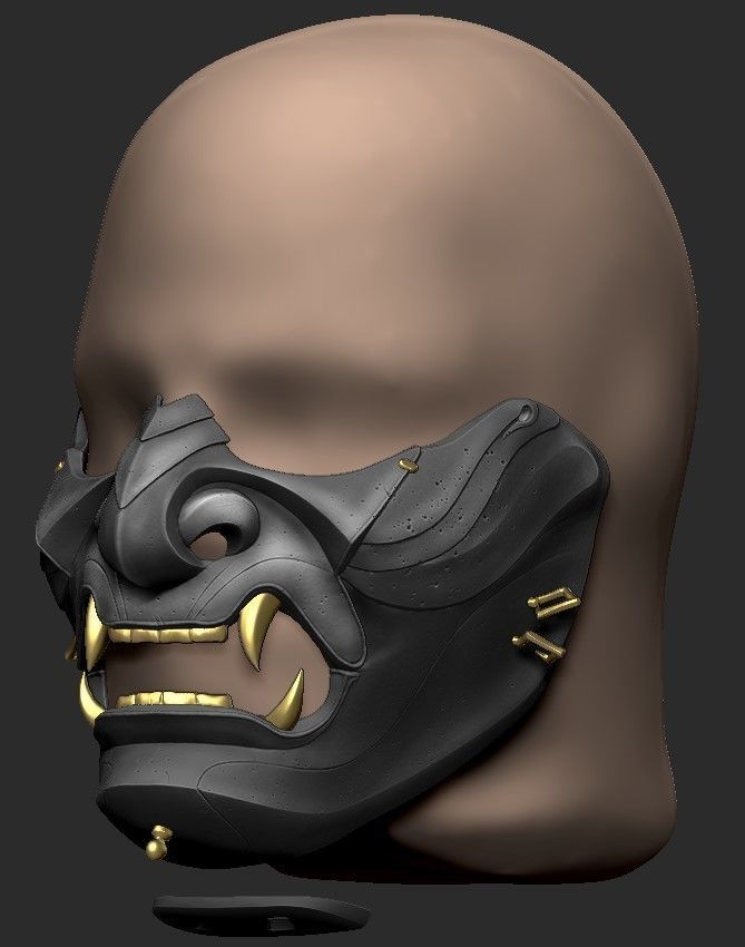 Ghost Mask 3D model 3D printable | CGTrader