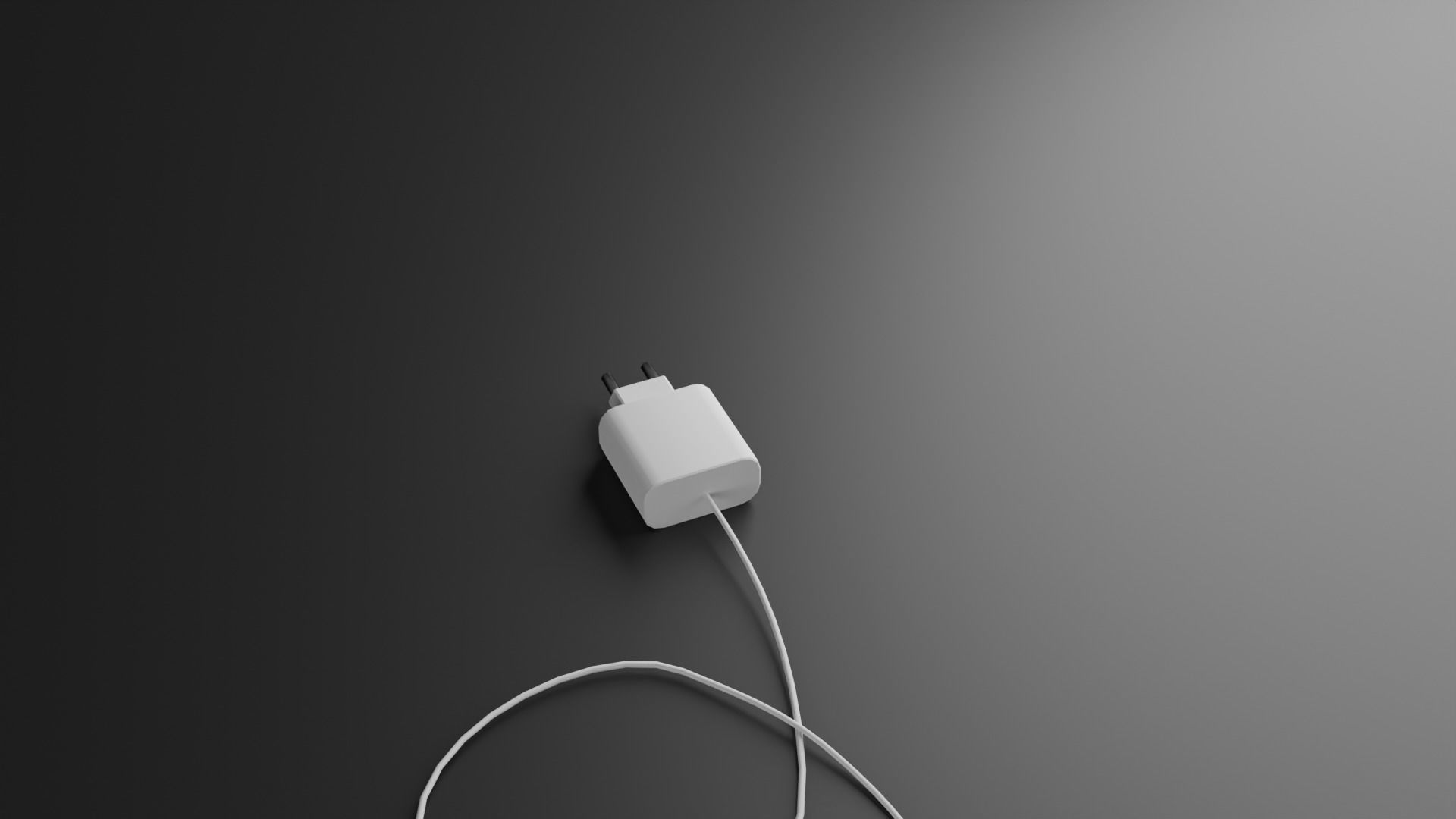 Type C Phone Charger free VR / AR / low-poly 3D model | CGTrader
