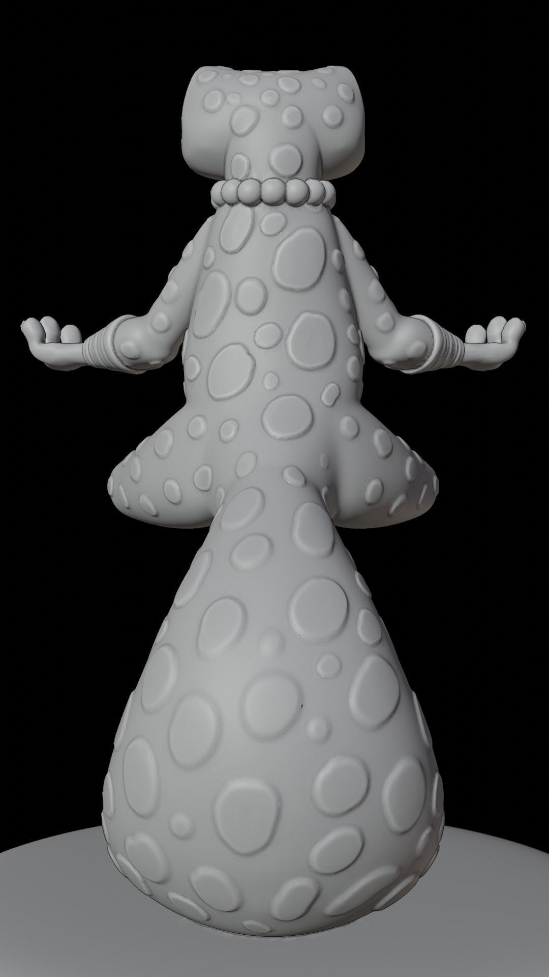 Meditating Lizard free 3D model 3D printable | CGTrader