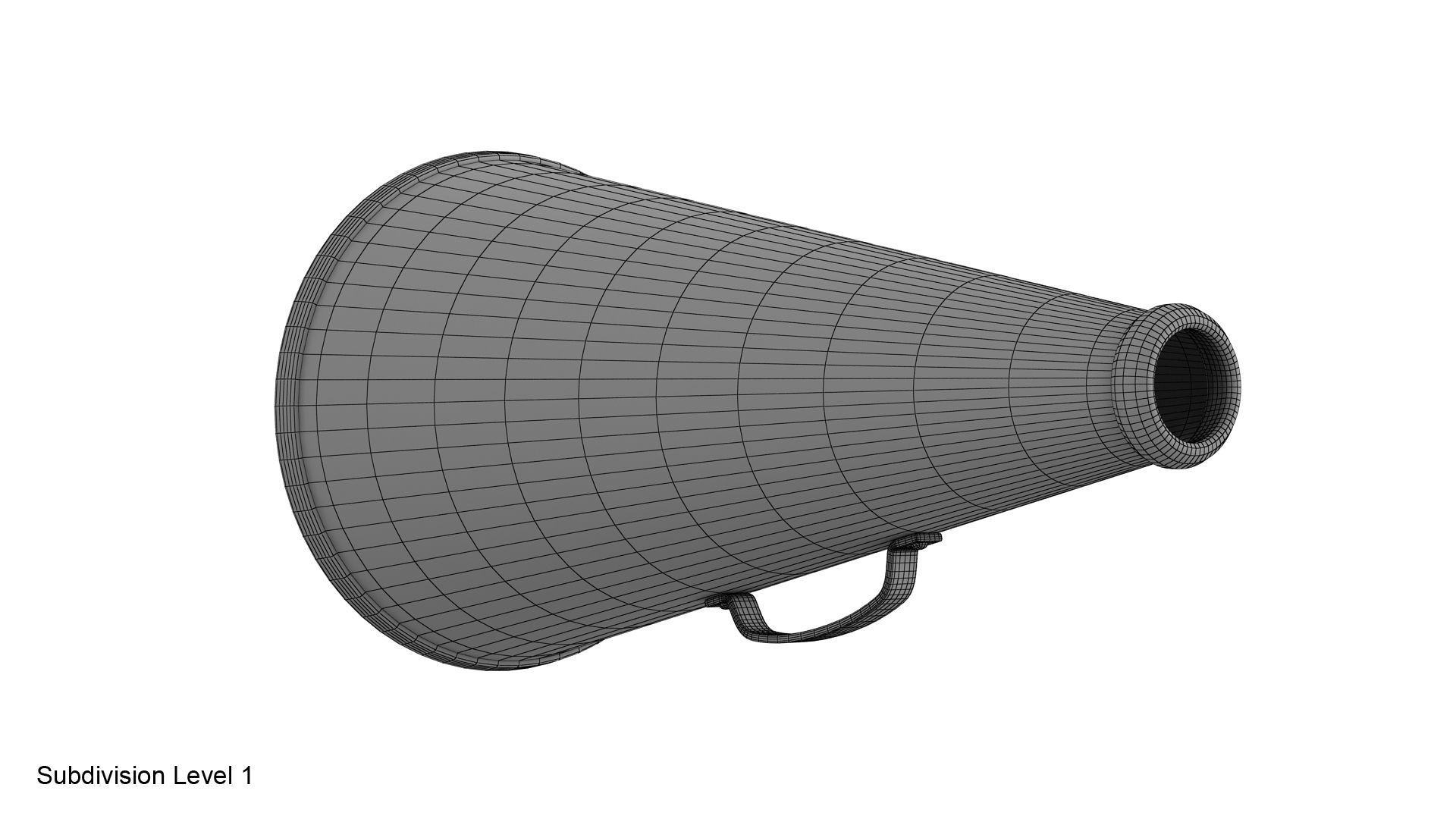 Megaphone 3D model | CGTrader